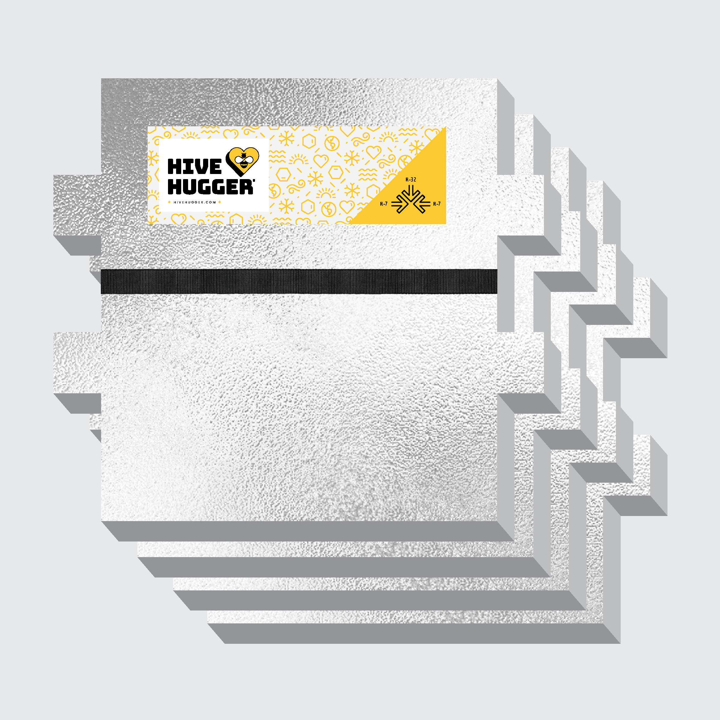 High Performance Winter Bee Hive Insulation