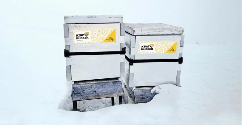 Hive Hugger – High-Tech Beehive Insulation & Winter Wrap System