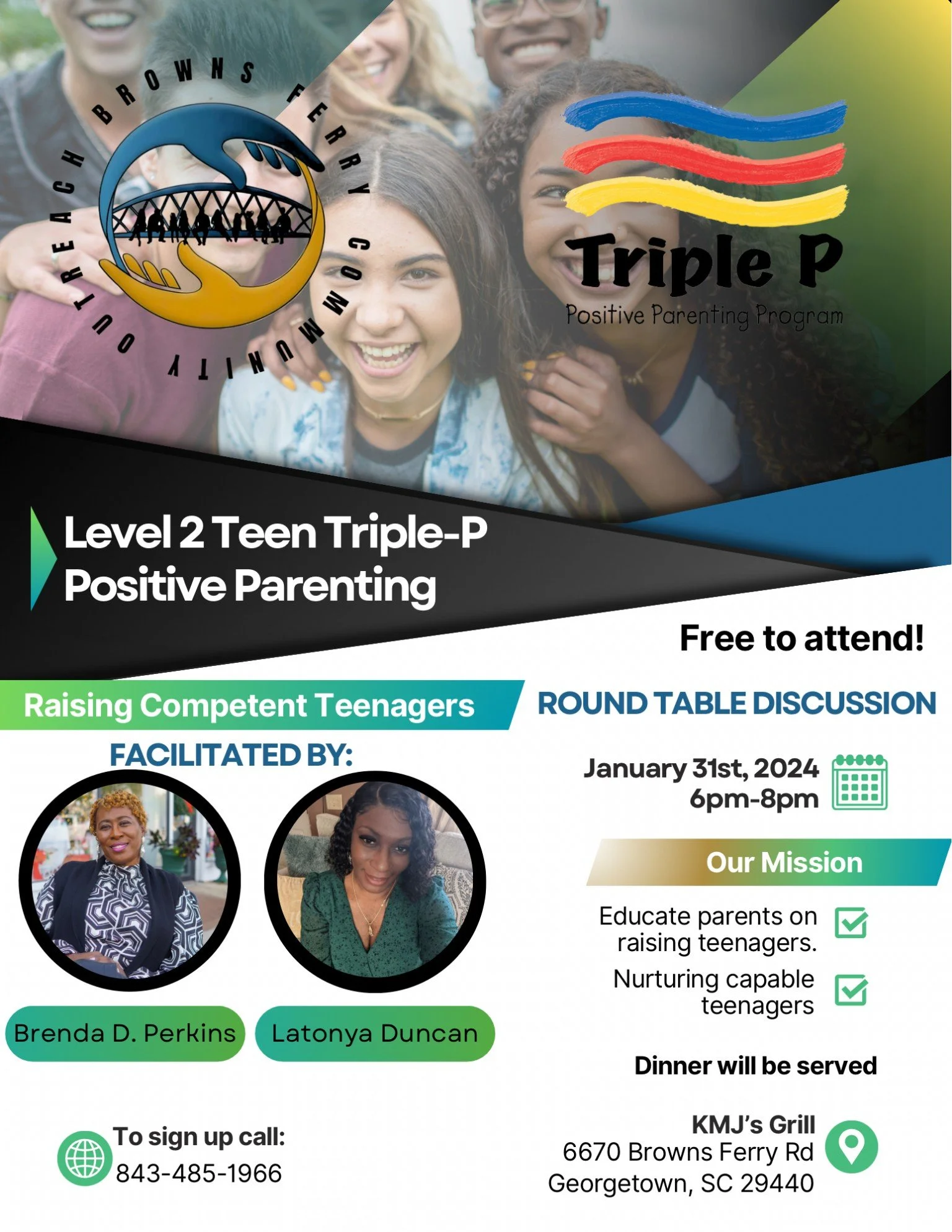 Positive Parenting Program (Triple P) — Browns Ferry Community Outreach