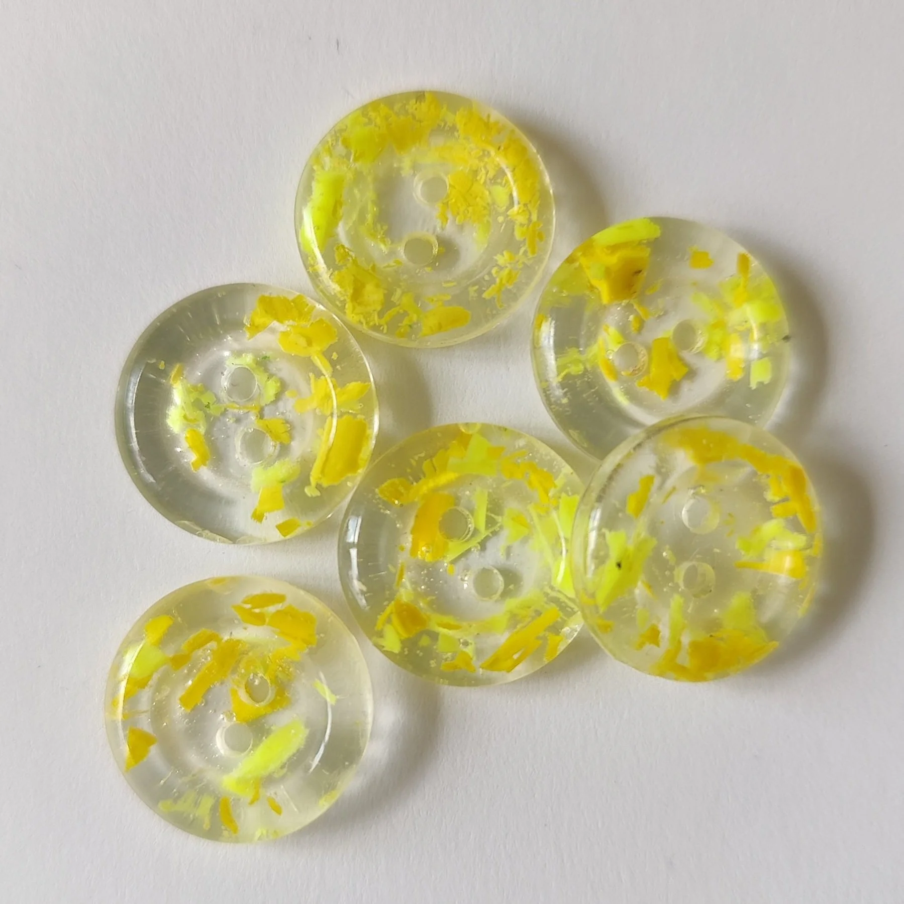 Medium Rainbow Donut Buttons Set of 6 — ethel and joan