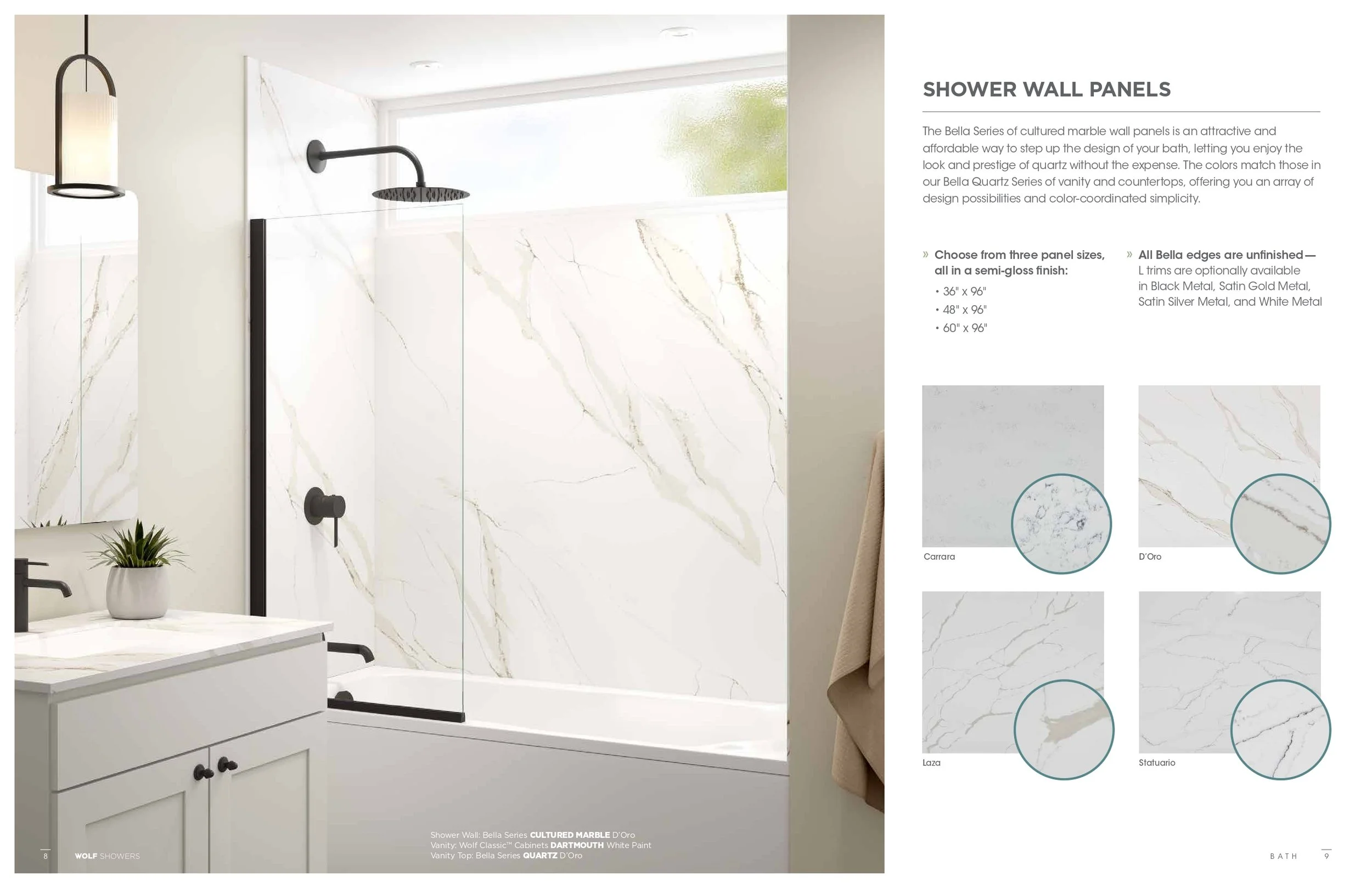 Blending the beauty and elegance of quartz-look — Brandt Marble