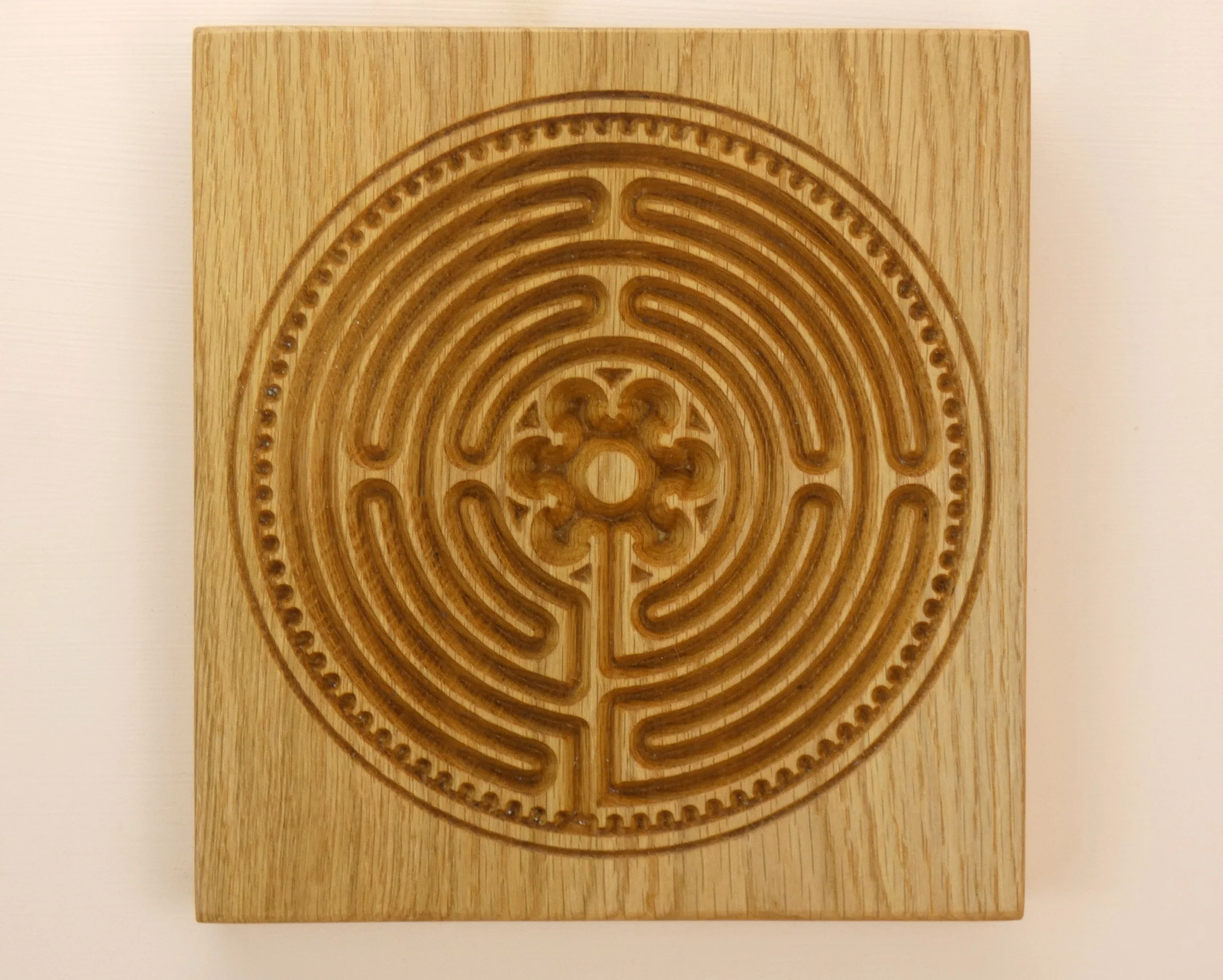 Chartres labyrinth Wood Wall Hanging — The Grain Attraction