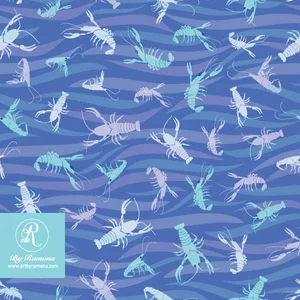 A Surface Pattern Design Follow-Along: Creating a Crayfish Design — By ...