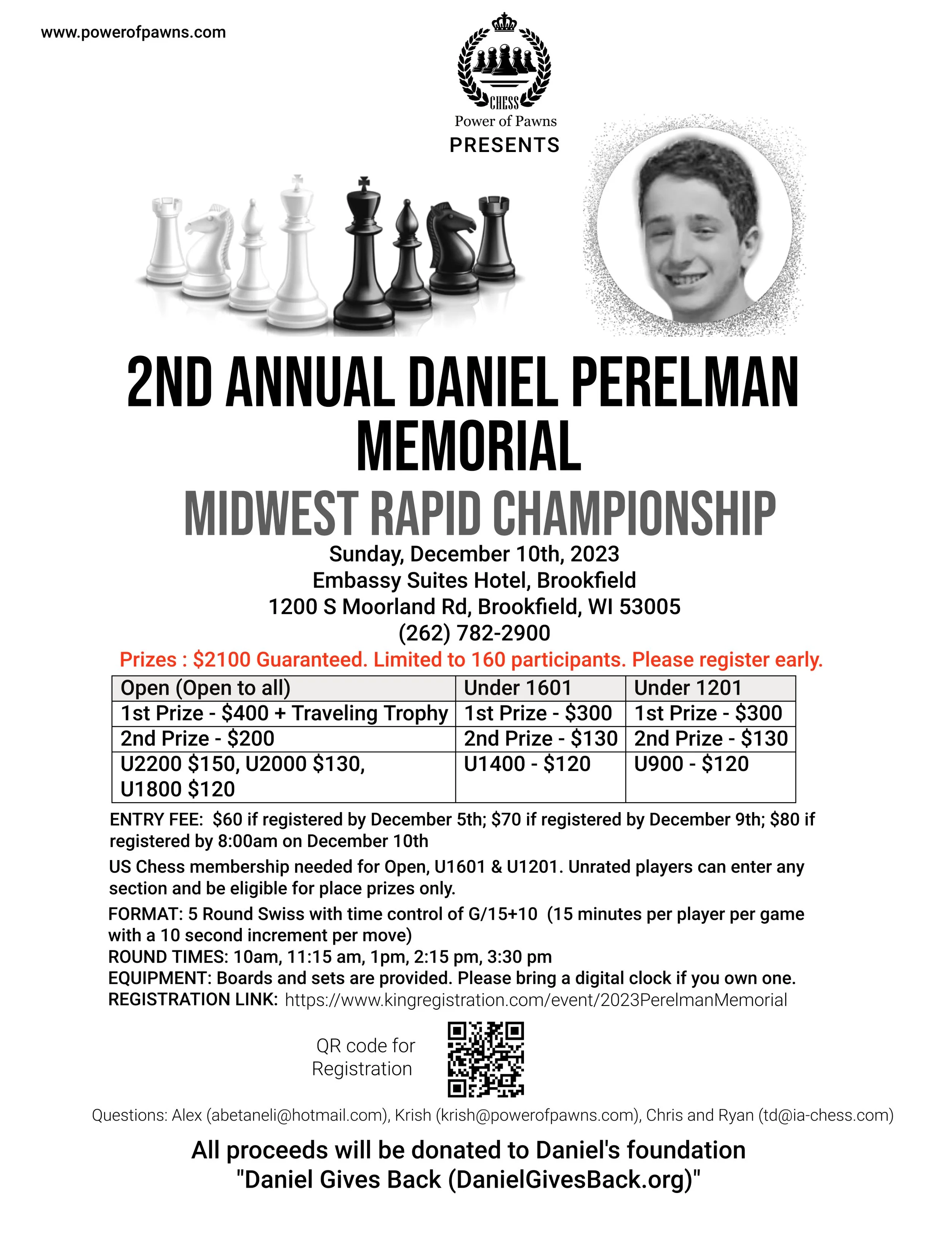 Upcoming Events — Daniel Gives Back