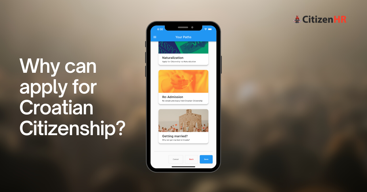 Who can apply for Croatian Citizenship? — CitizenHR