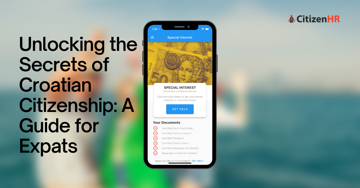 Unlocking the Secrets of Croatian Citizenship: A Guide for Expats ...