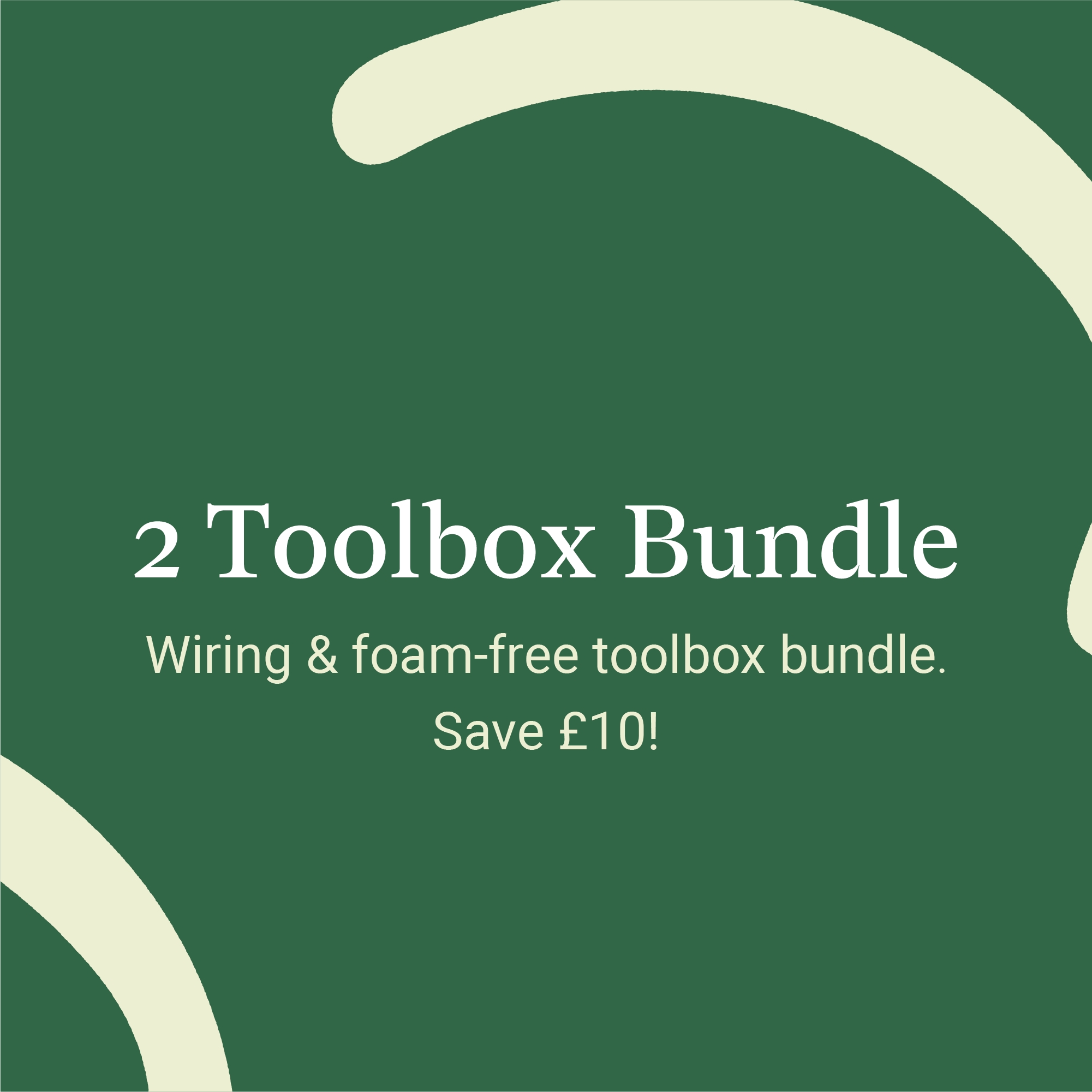 Wiring & Foam-free Toolbox Bundle — The White Horse Flower Company