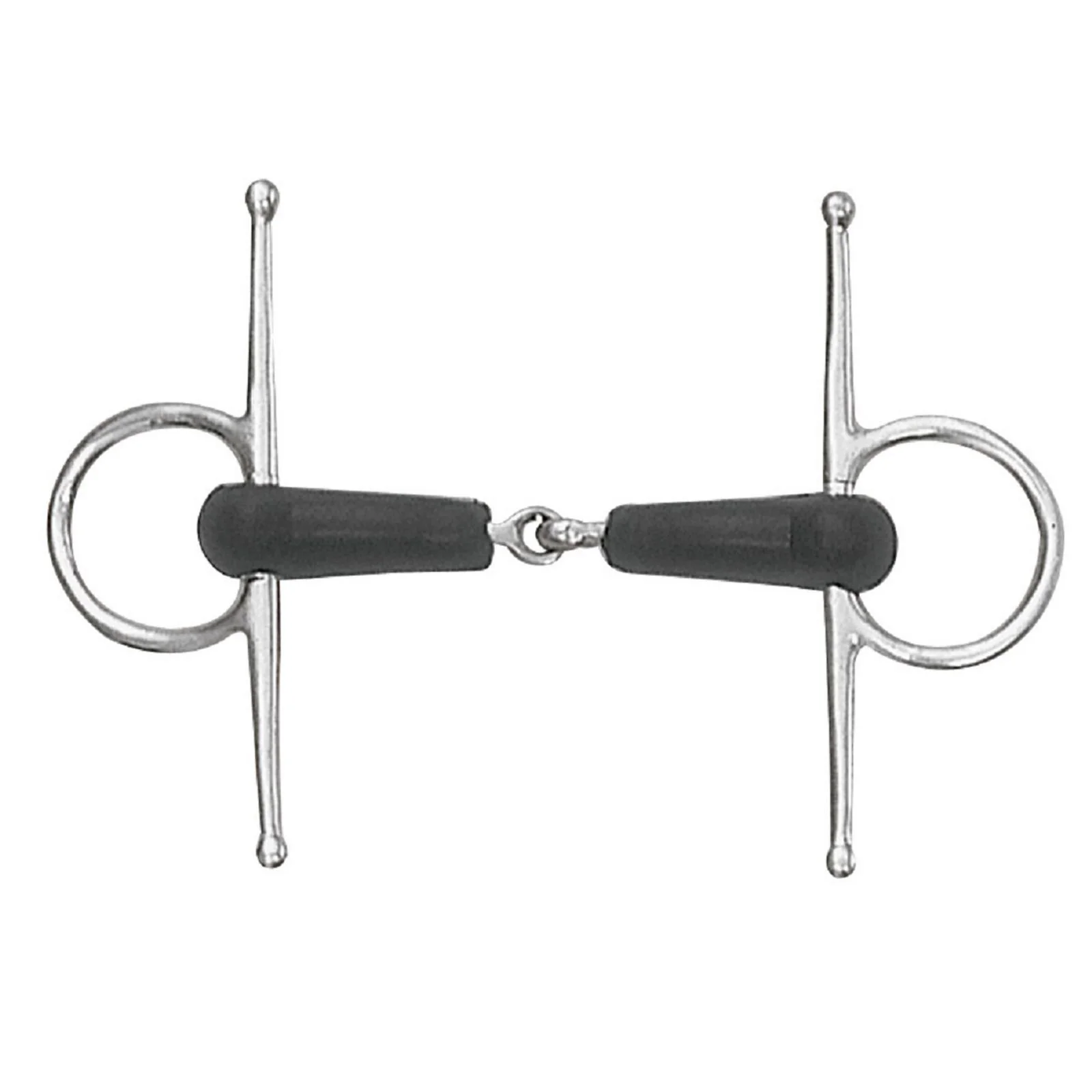 Full Cheek Soft Rubber Bit 5" — The Foxy Rider