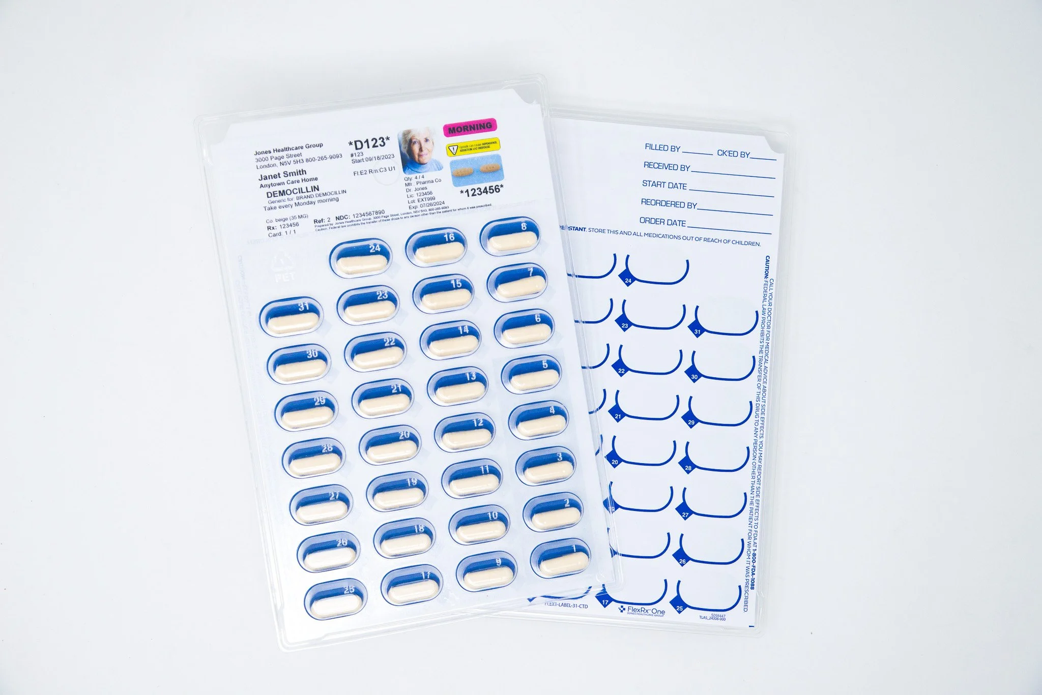 Blister Packs — Jones Healthcare Group – Medication Adherence