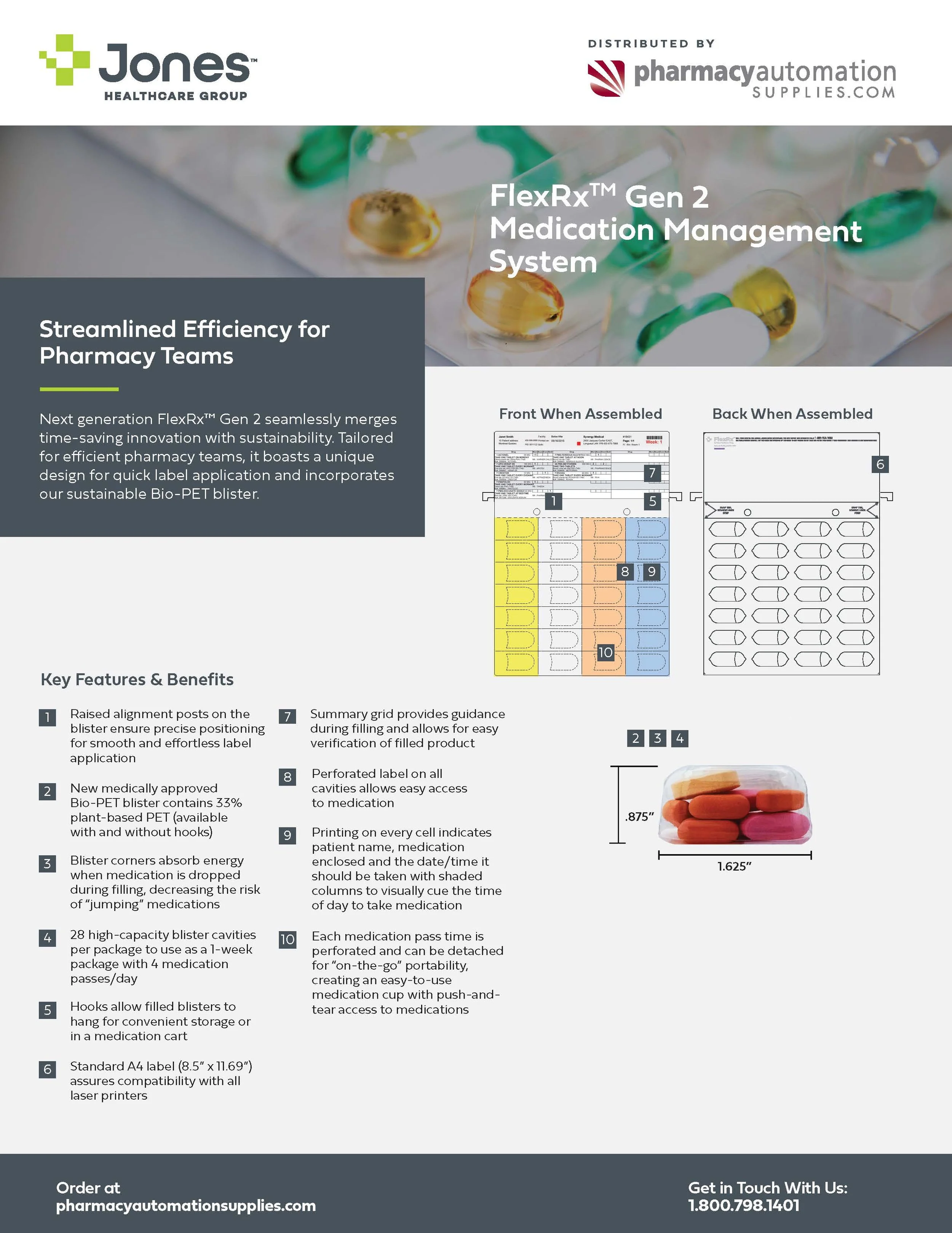 NEW – FlexRx — Jones Healthcare Group – Medication Adherence