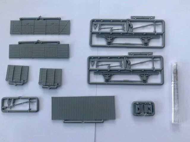RC447 SR Dia1386 20T Mineral Wagon Kit — Chivers Finelines