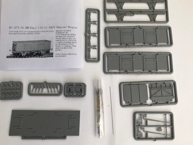 RC474 00 BR Dia1/107 21T MDO Mineral Wagon Kit — Chivers Finelines