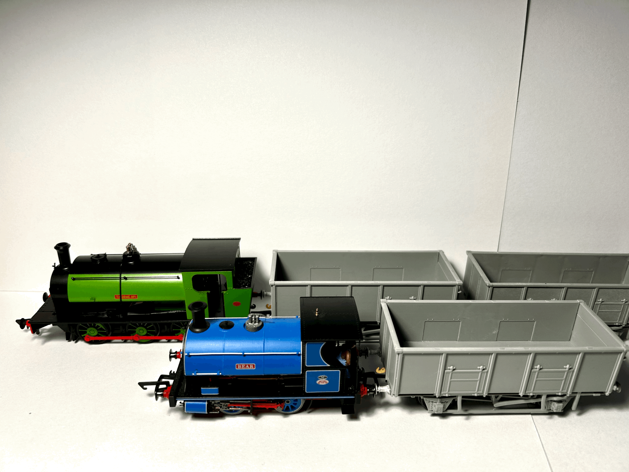 RC447 SR Dia1386 20T Mineral Wagon Kit — Chivers Finelines