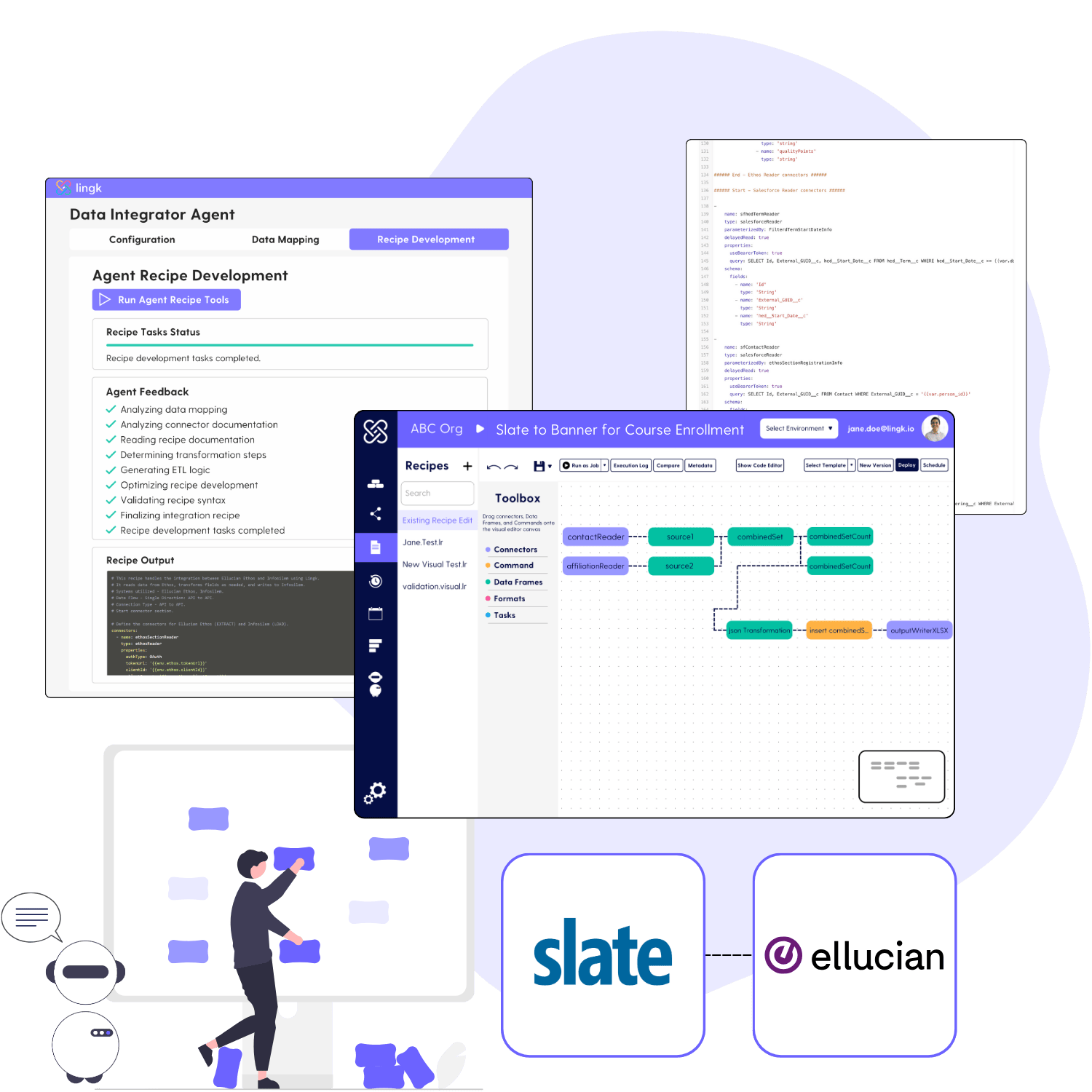 Ellucian Banner and Slate Integration — Lingk