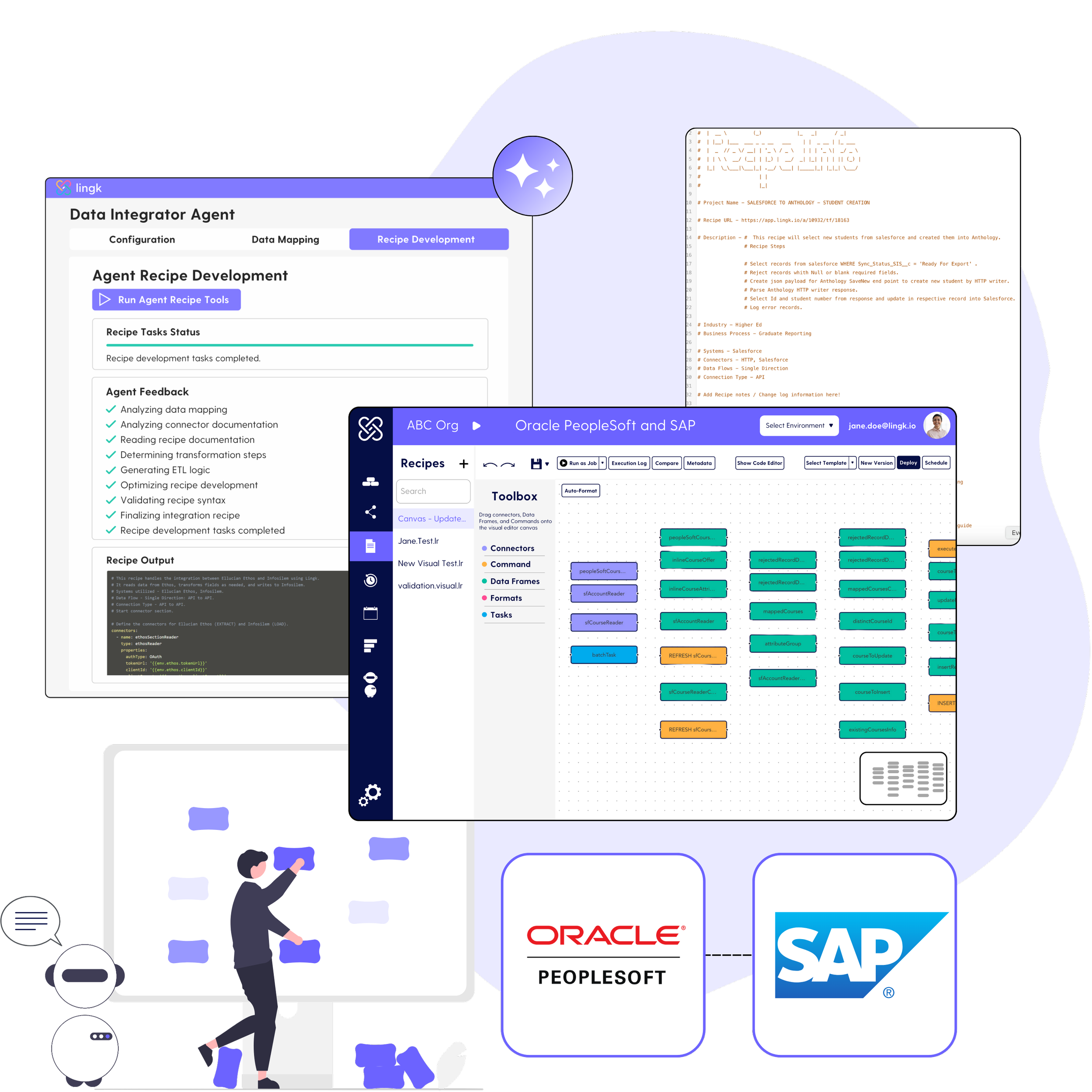 PeopleSoft and SAP Integration — Lingk