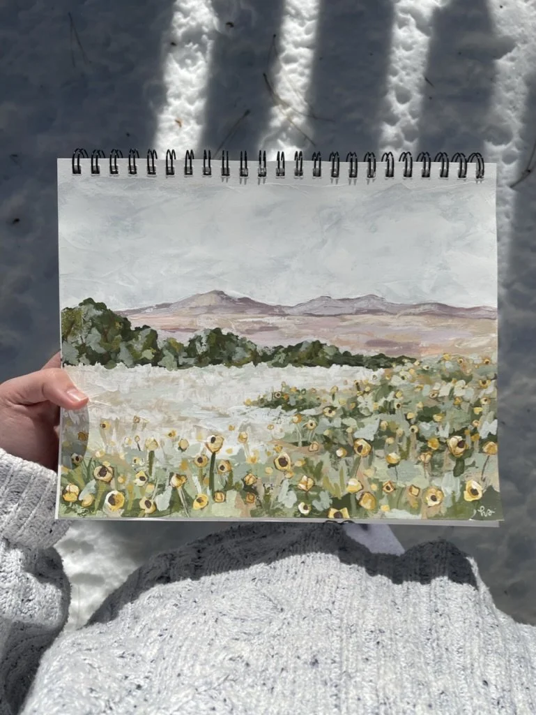 "Back Country" Original Painting — HANNAH WEISNER ART
