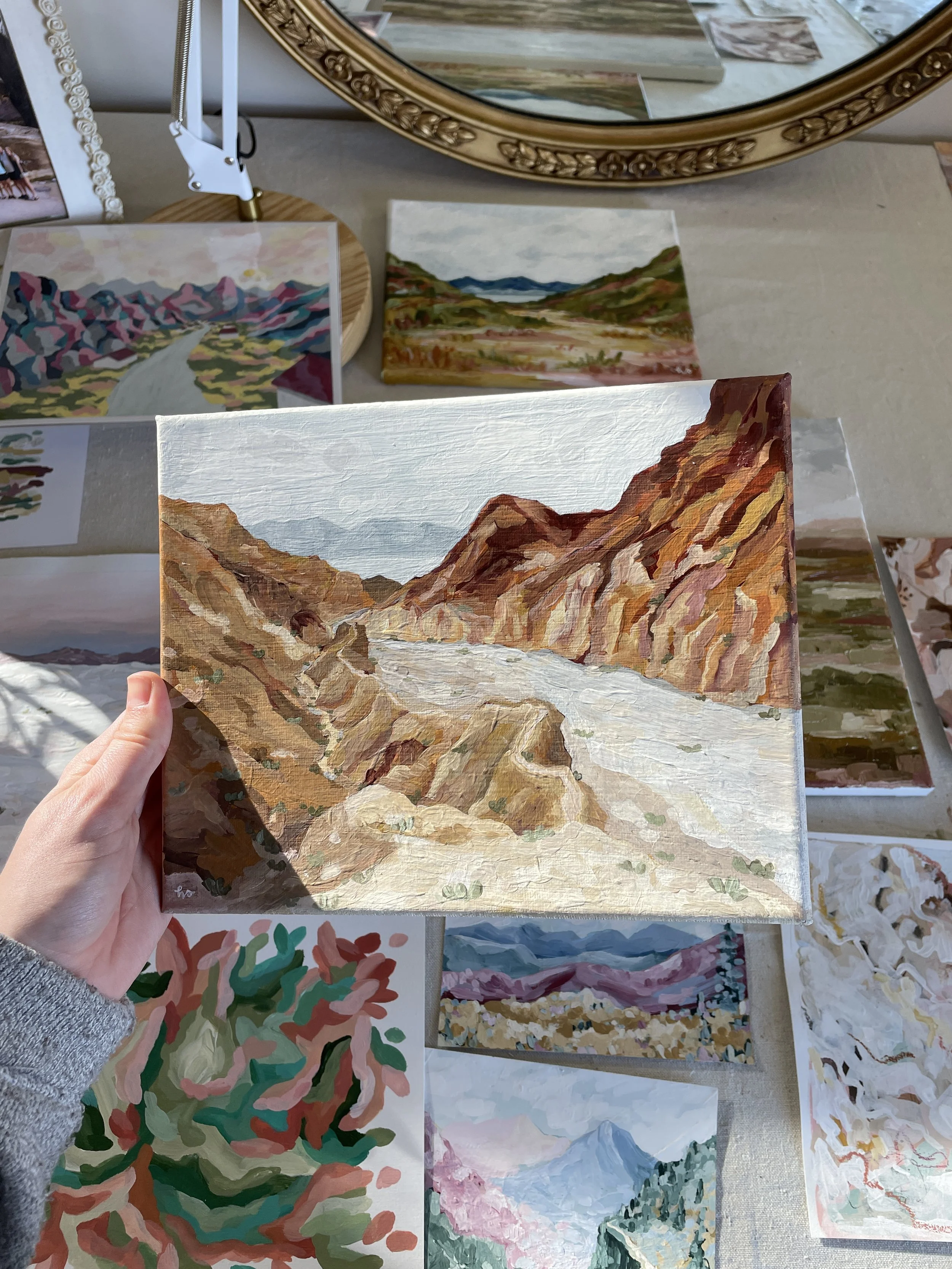 Appalachian Mountains Painting — HANNAH WEISNER ART