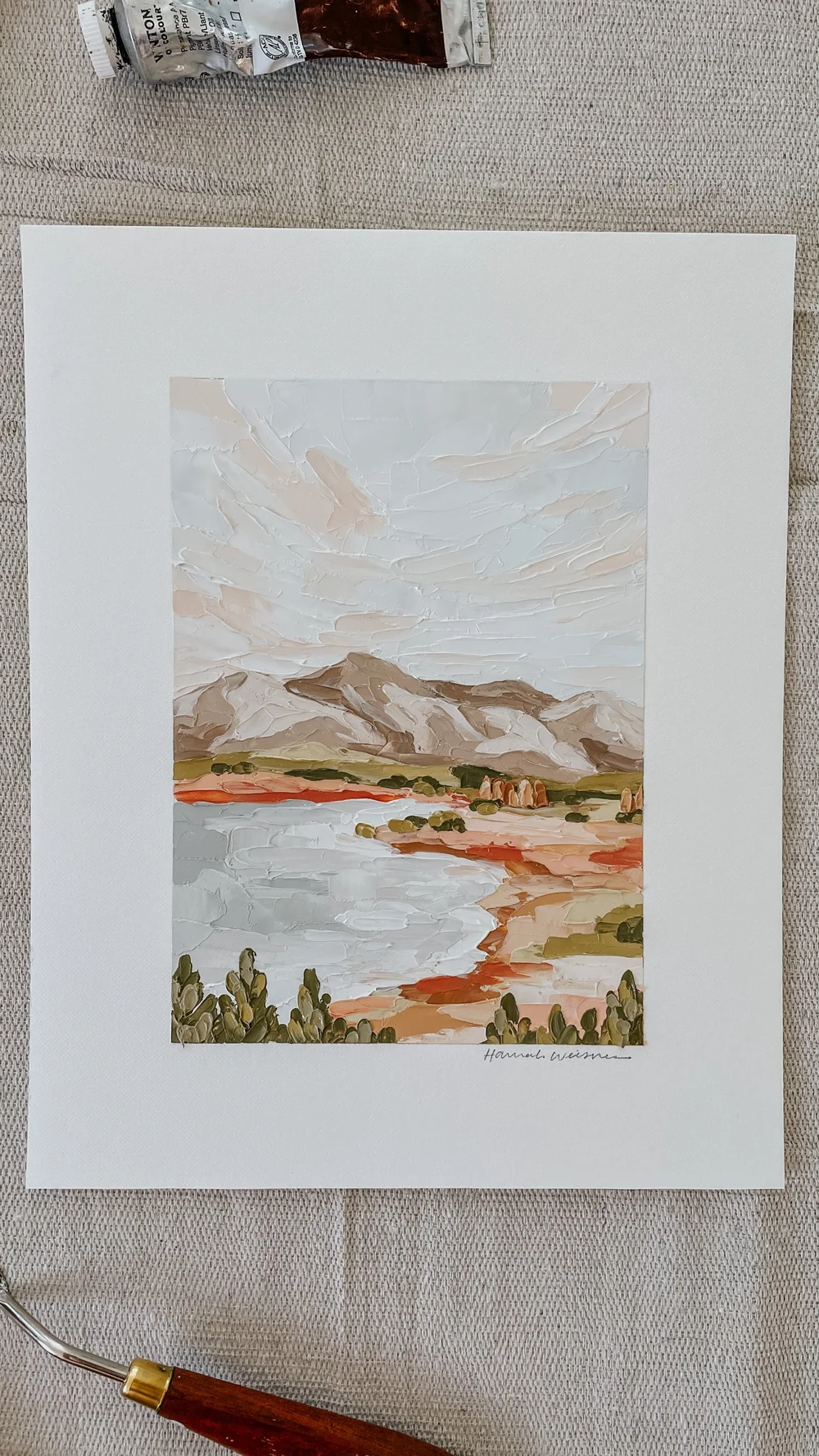 "Back Country" Original Painting — HANNAH WEISNER ART