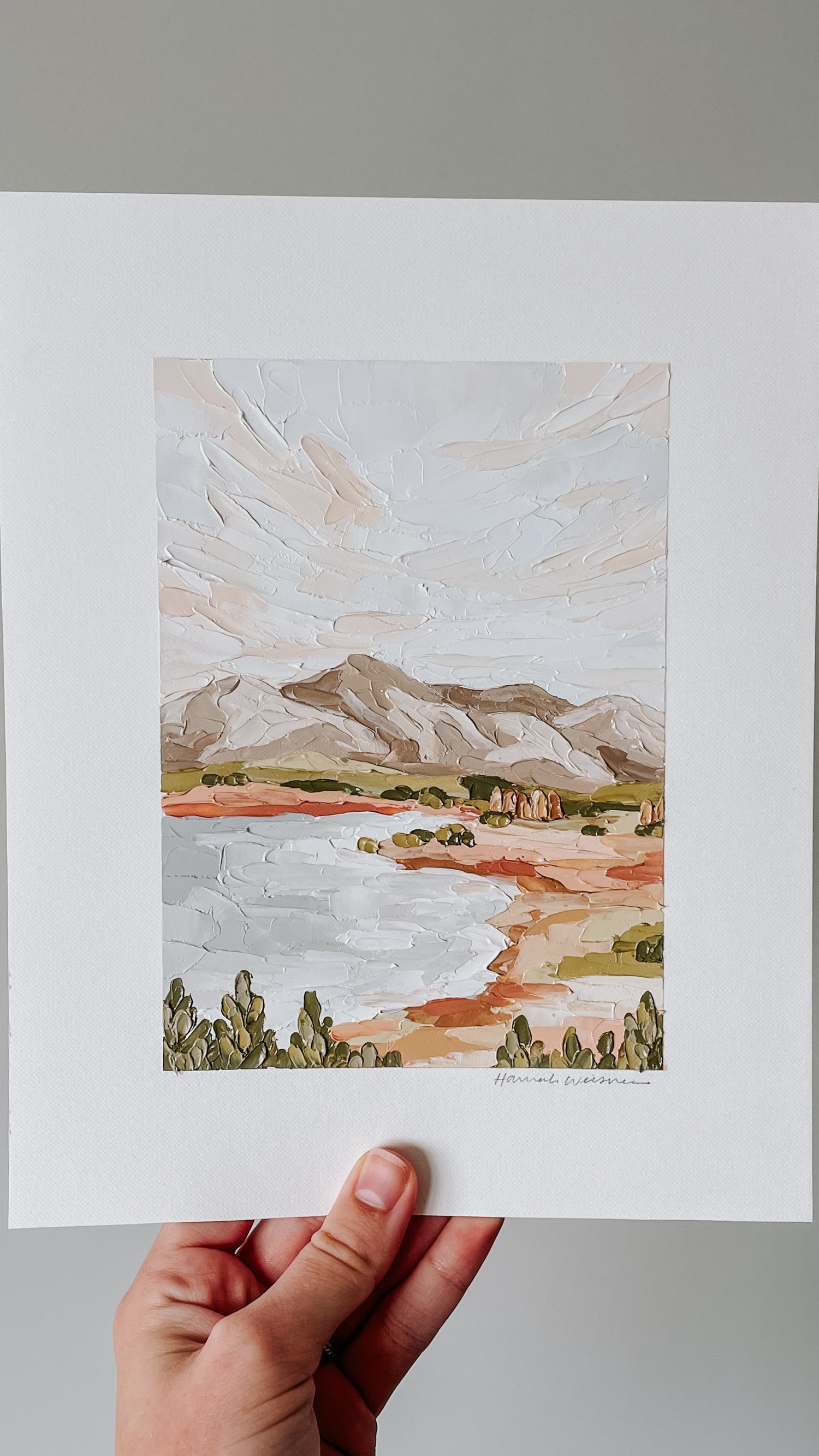 "Back Country" Original Painting — HANNAH WEISNER ART