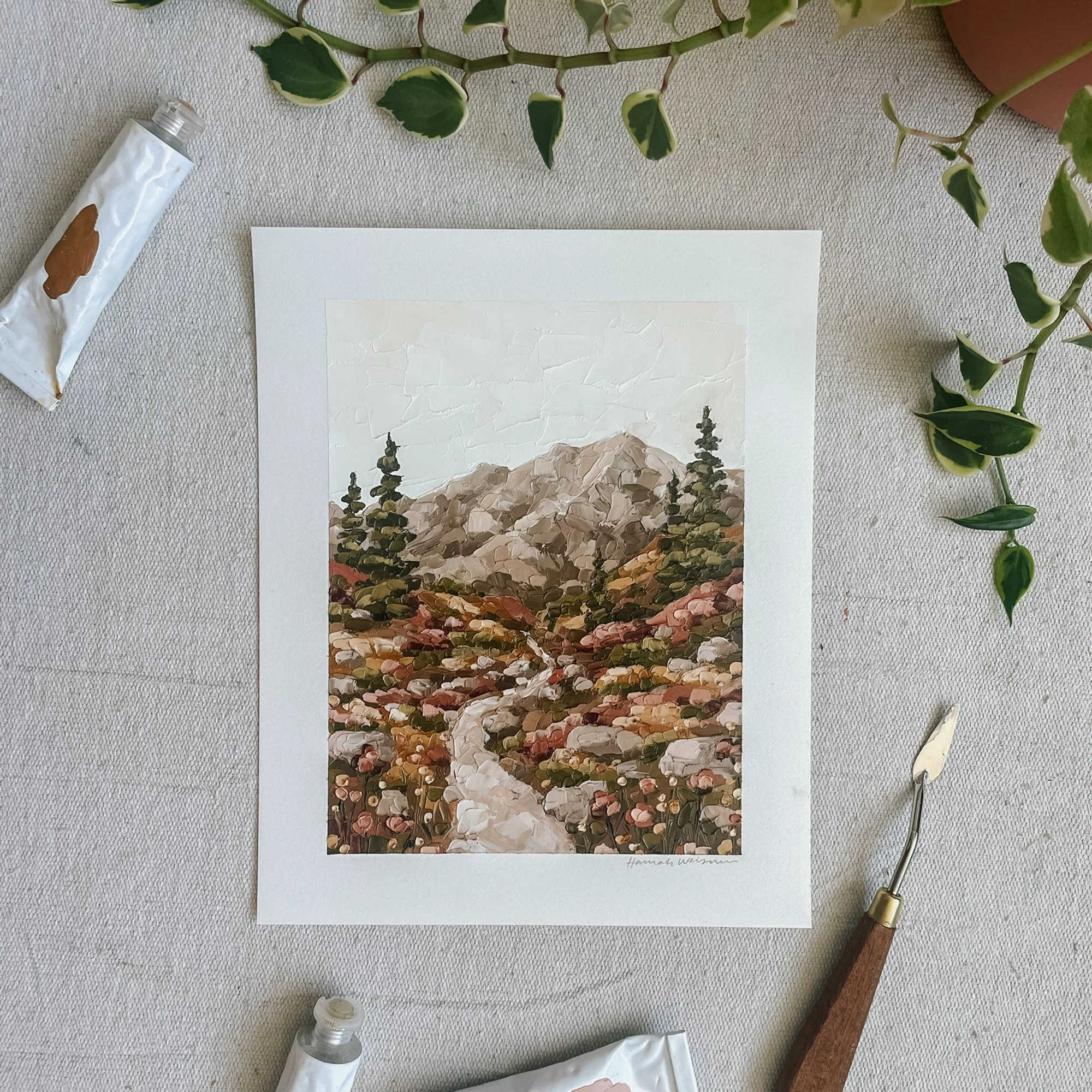 "Crown Range" Original Painting — HANNAH WEISNER ART
