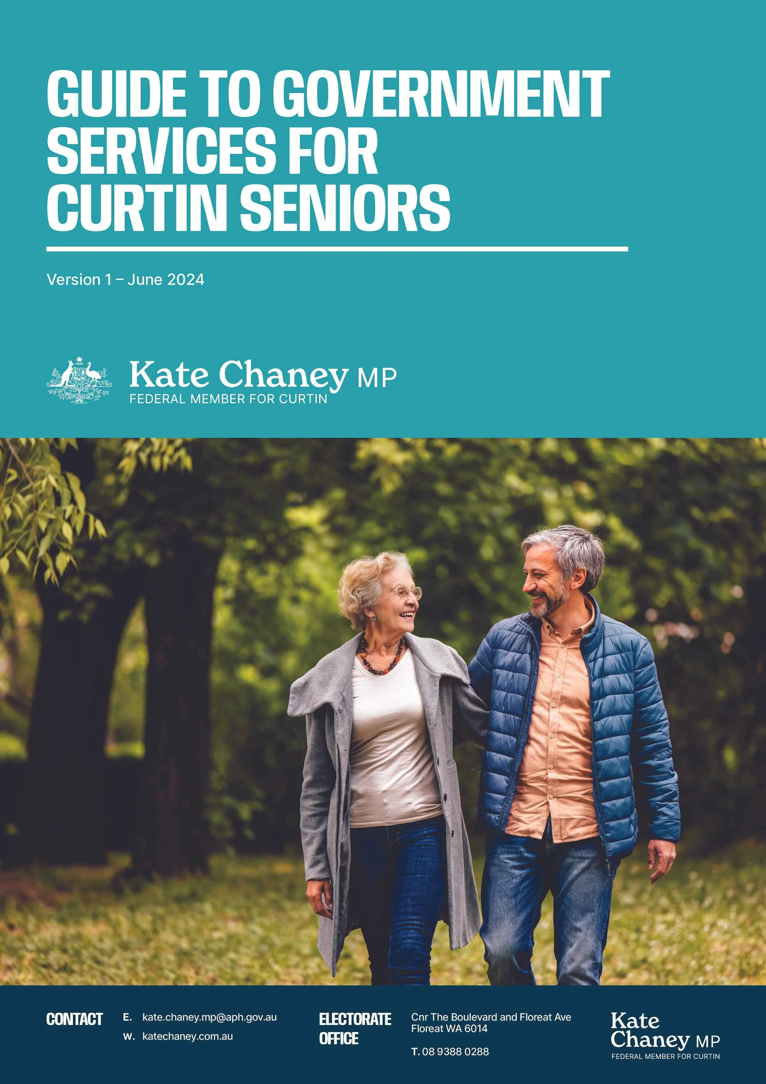 Curtin Seniors Guide — Kate Chaney