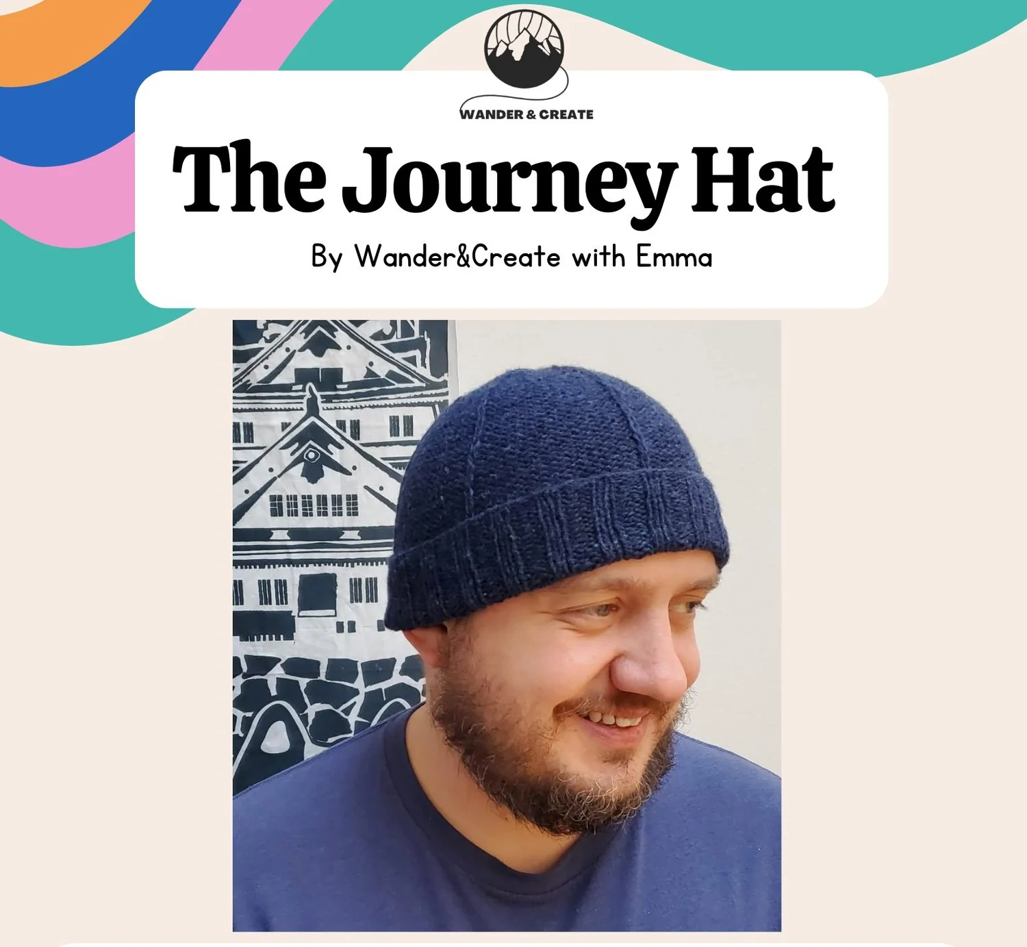 The Journey Hat pattern — Wander and Create with Emma