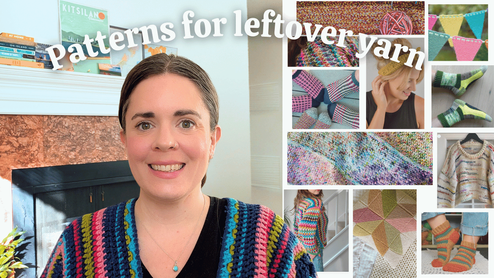 15 patterns for leftover yarn (knit and crochet) — Wander and Create ...