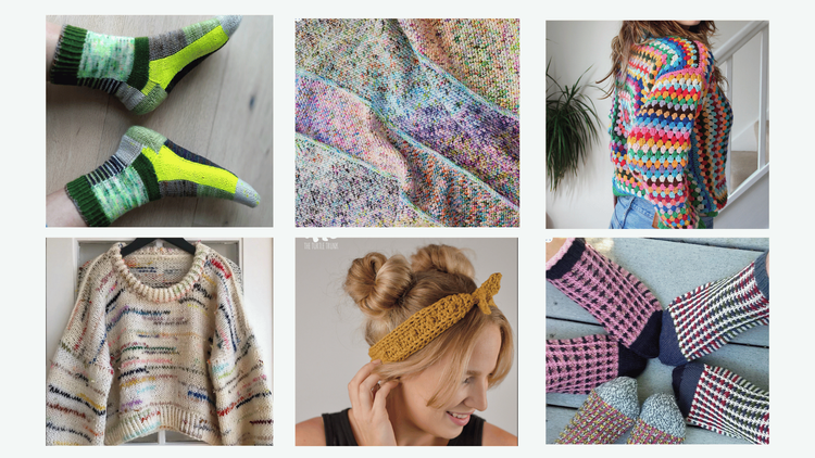 15 patterns for leftover yarn (knit and crochet) — Wander and Create ...