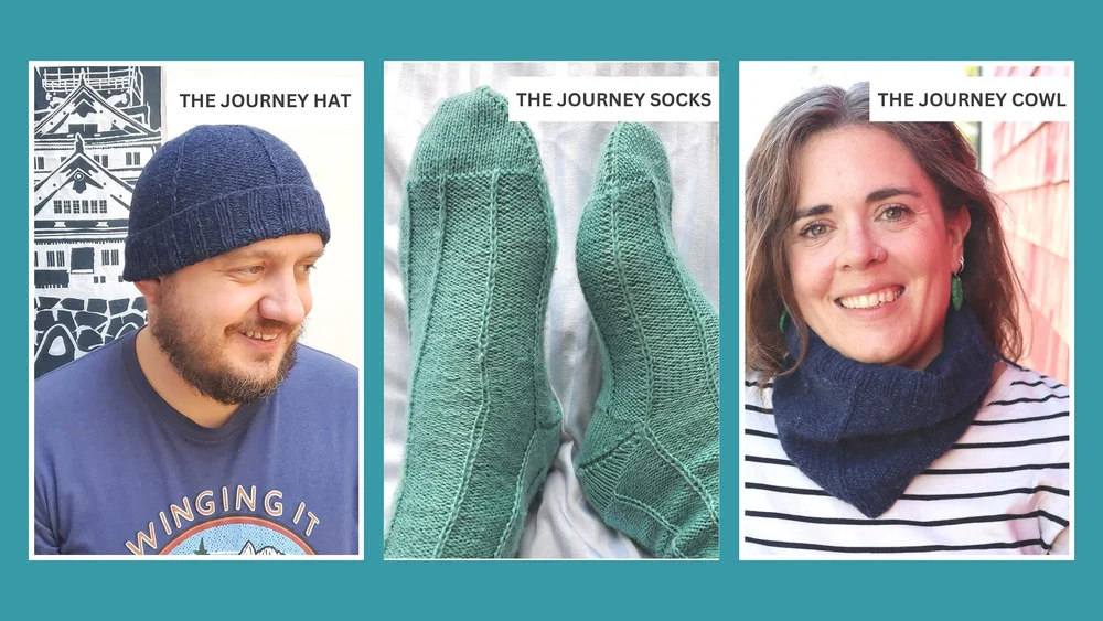 The Journey Collection - 3 small knitting projects for your next ...