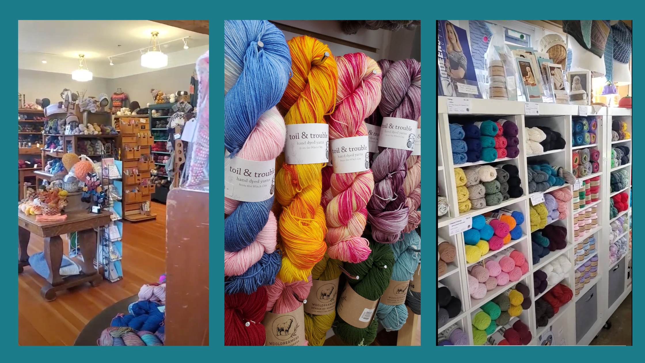 The independent yarn stores of the U.S.A — Wander and Create with Emma