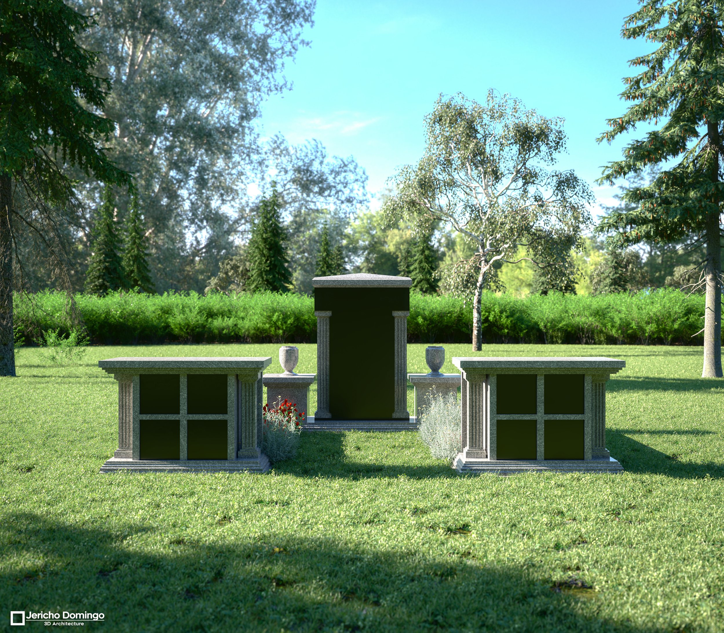 Jericho Domingo — Cremation Estate Rendering: Melvin Cremation Estate
