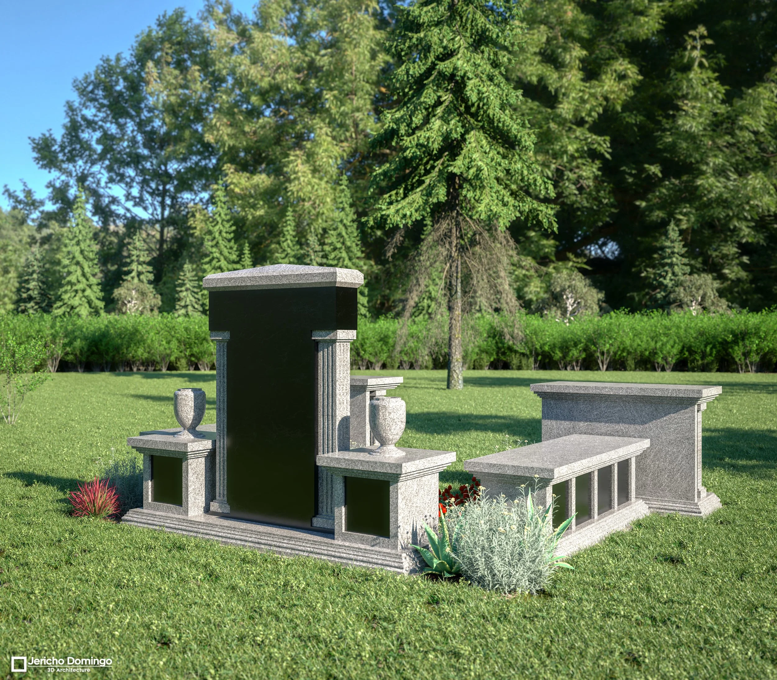 Jericho Domingo — Cremation Estate Rendering: Melvin Cremation Estate