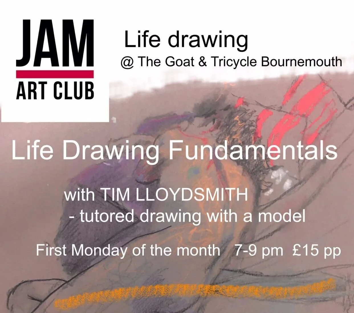 JAM Art Club | Bournemouth Lifedrawing