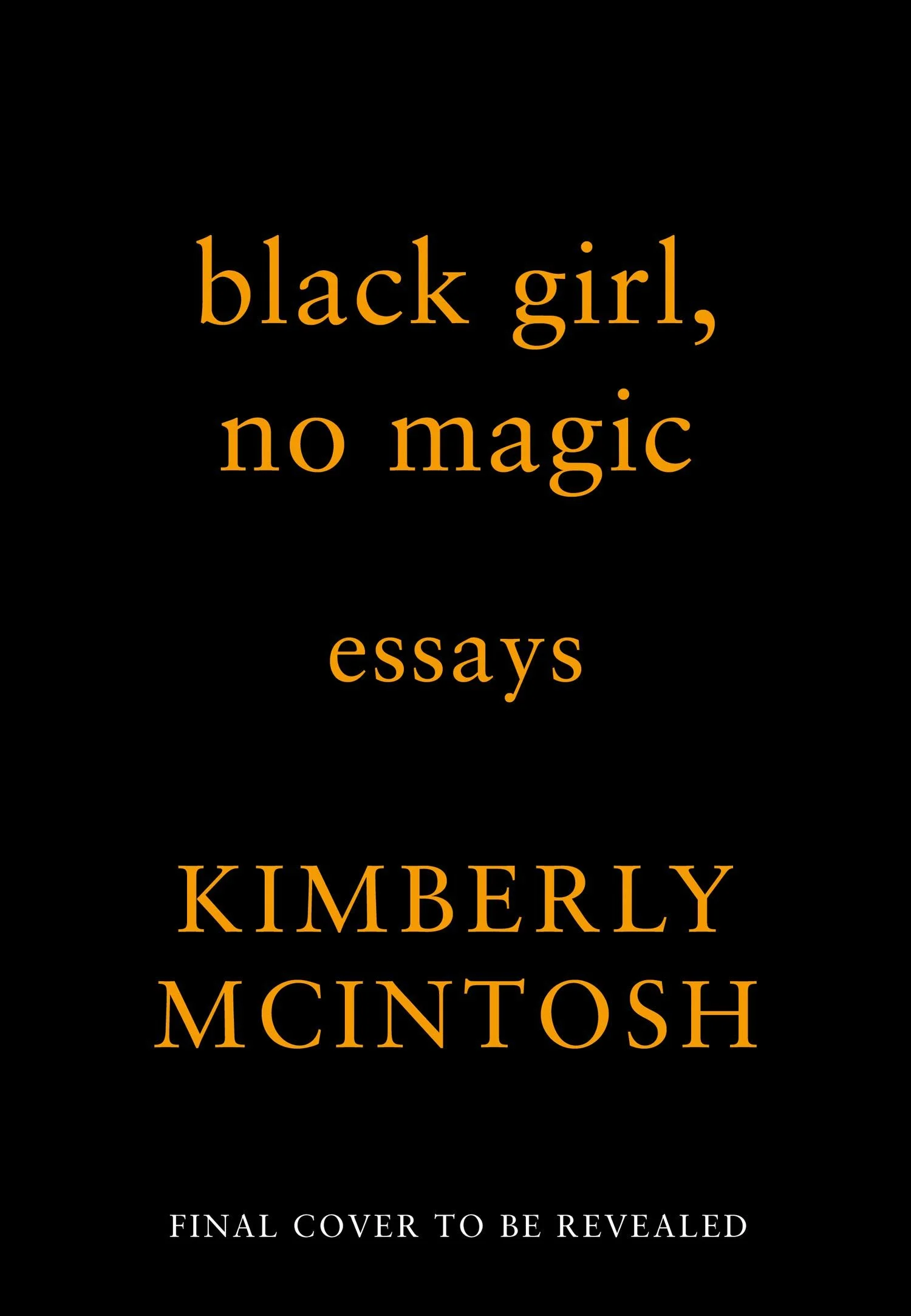 black girl, no magic — Colwill & Peddle