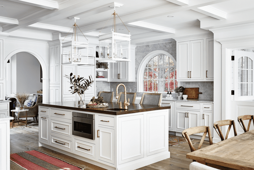 Building Character in a White Kitchen — Otis Interiors - Full Service ...