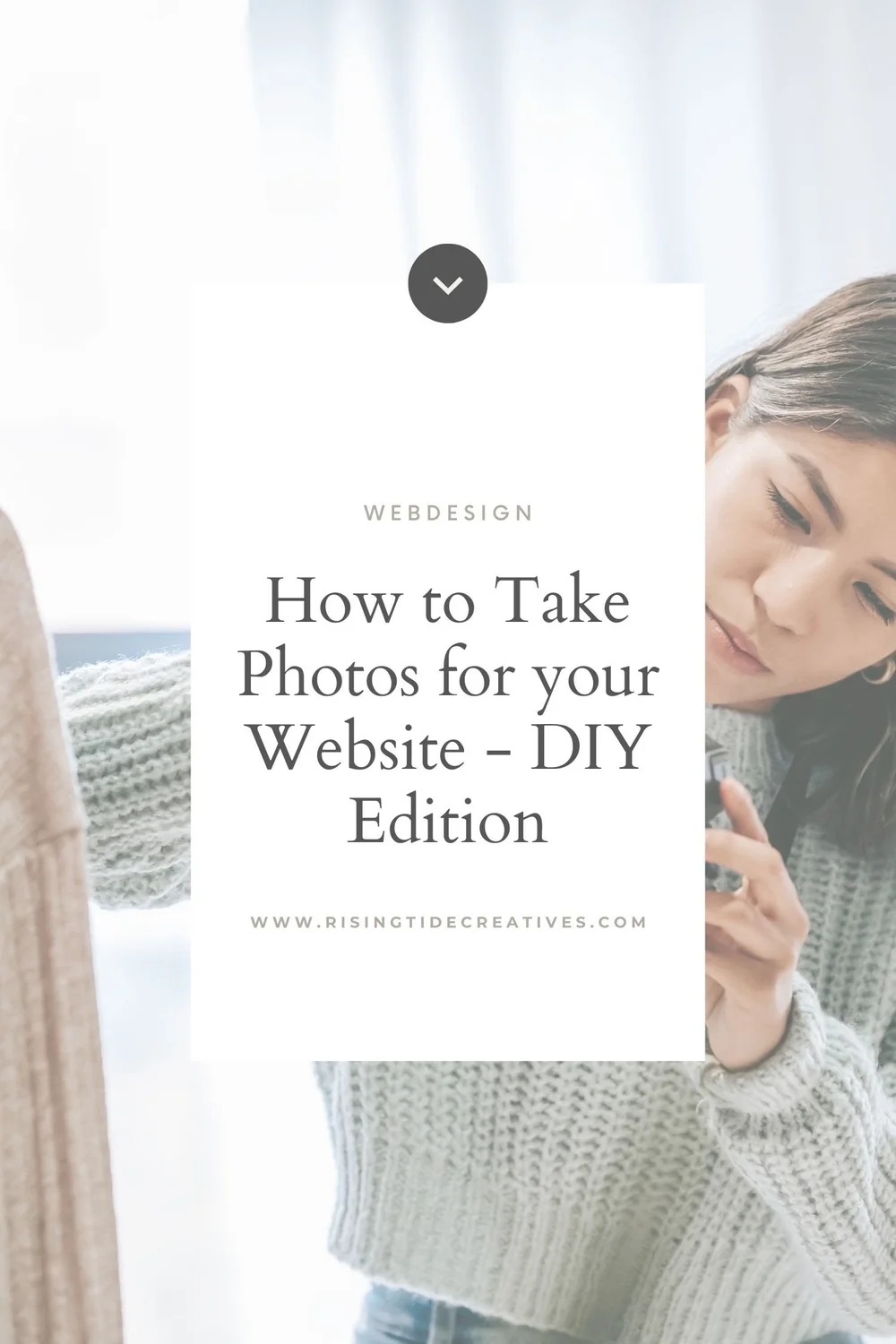 How to take photos for your website - DIY edition