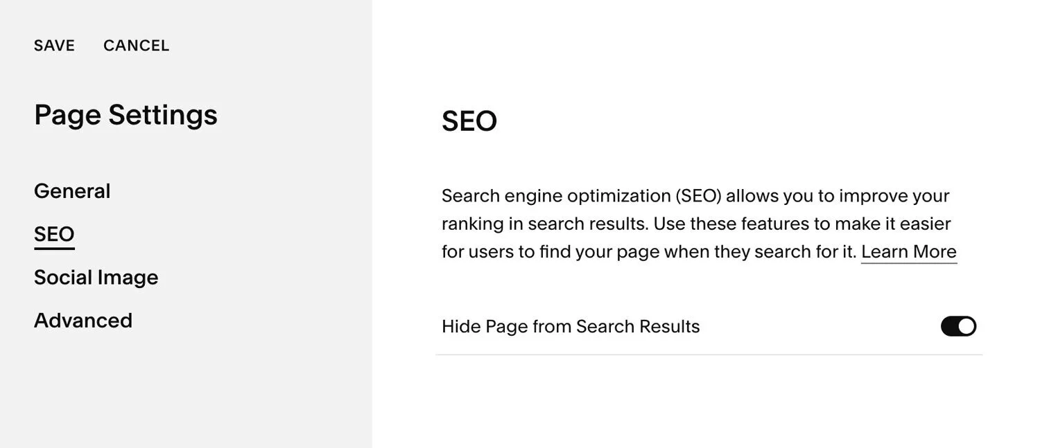 How to create a custom 404 page on Squarespace