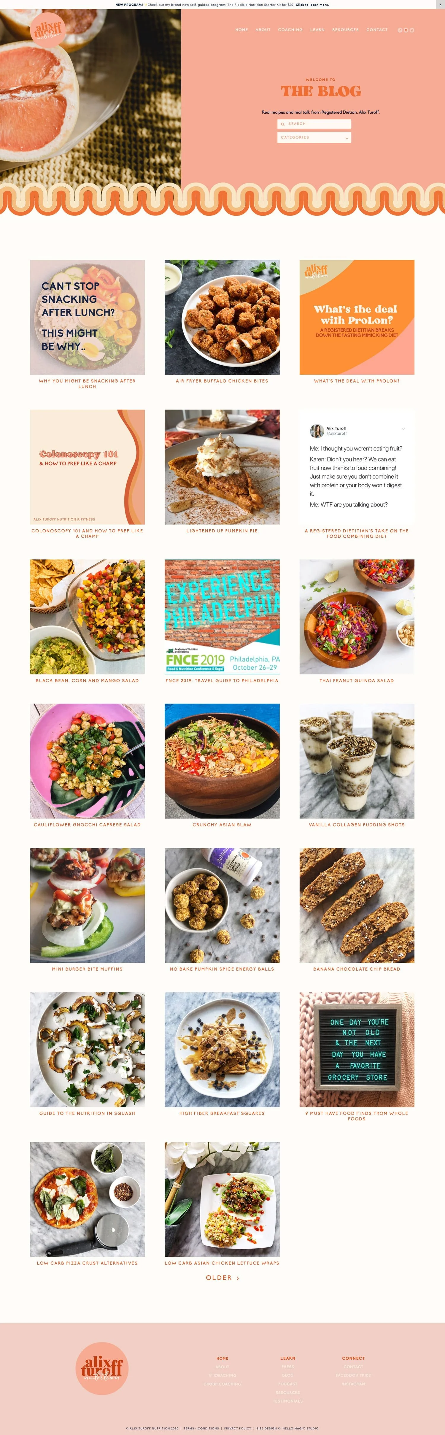 The BEST Squarespace blog examples to inspire you!