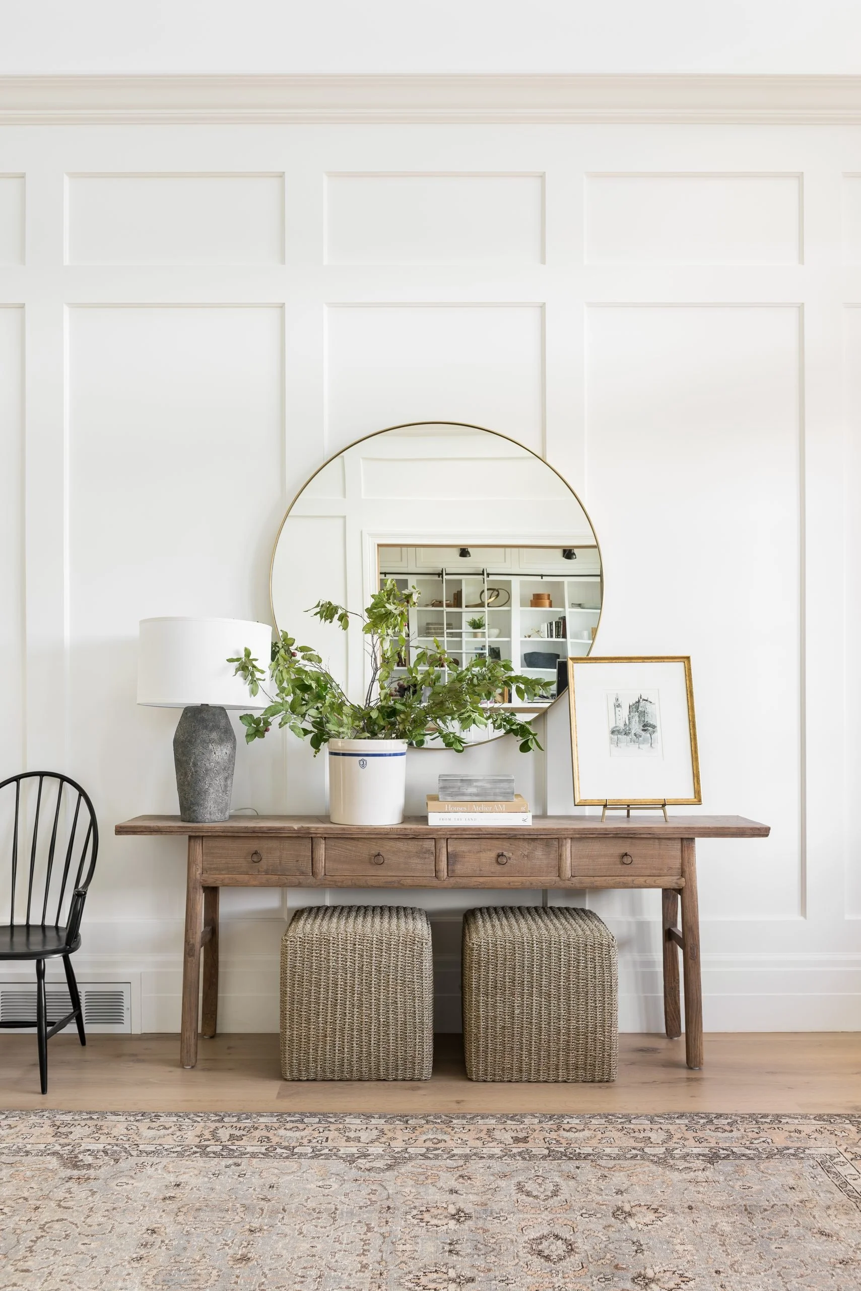 How to Decorate an Entryway Console Table — Oak Haus Collective