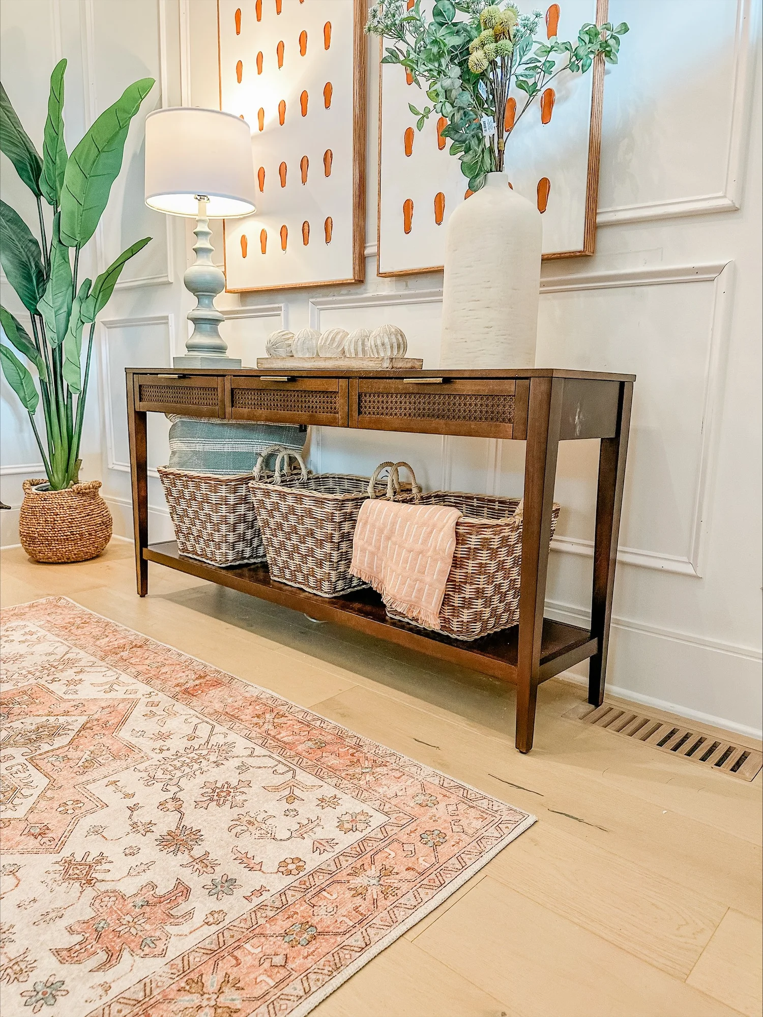 How to Decorate an Entryway Console Table — Oak Haus Collective