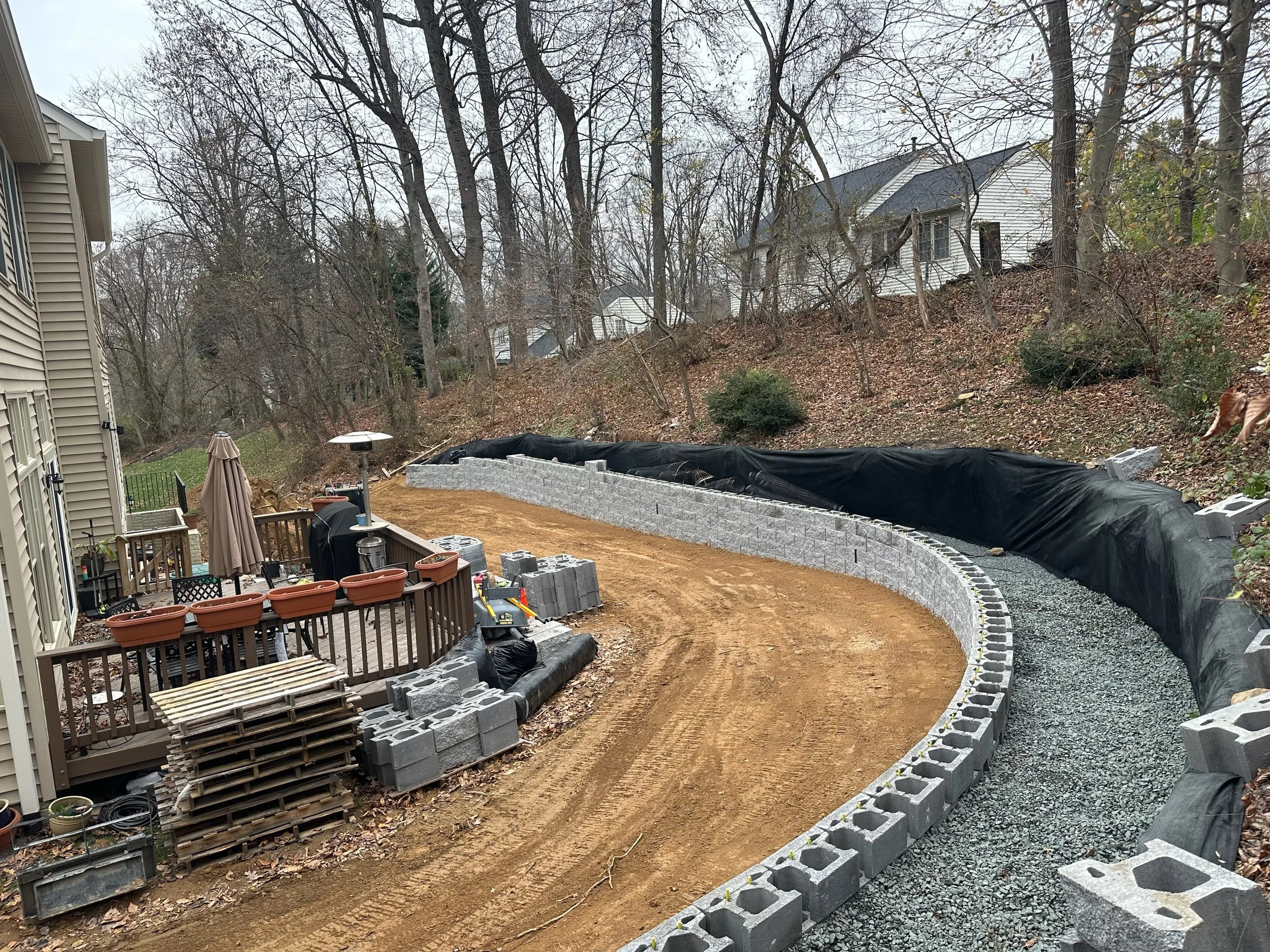Retaining Wall - Ellicott City, MD | Valley Deck & Patio
