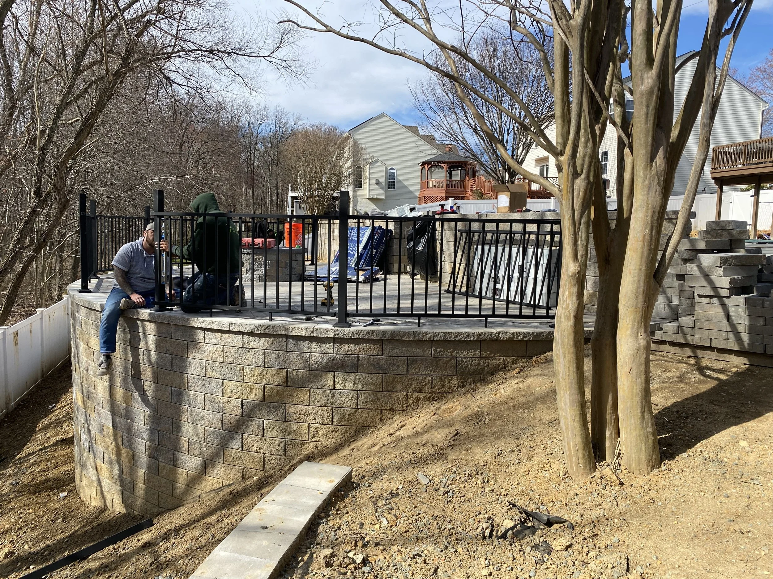Retaining Wall - Ellicott City, MD | Valley Deck & Patio