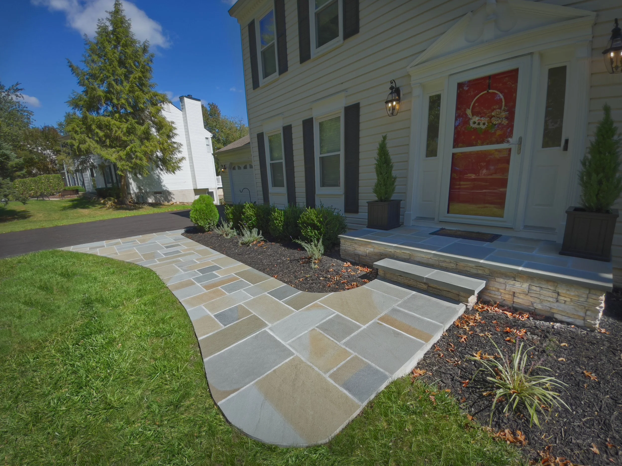 Front Entryway - Towson, MD | Valley Deck & Patio