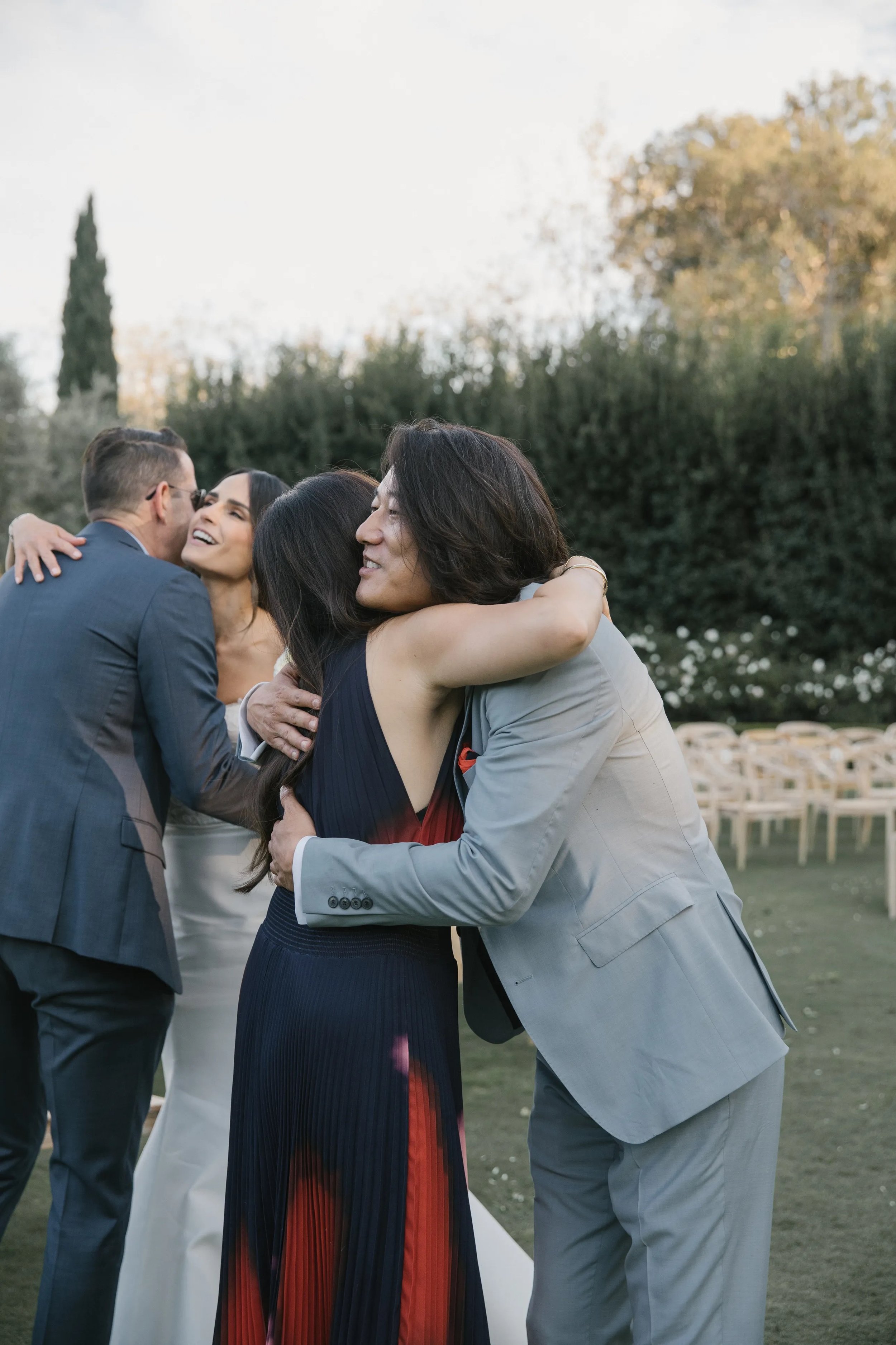 Jordana Brewster and Mason Morfit’s Wedding at a Villa in Montecito ...