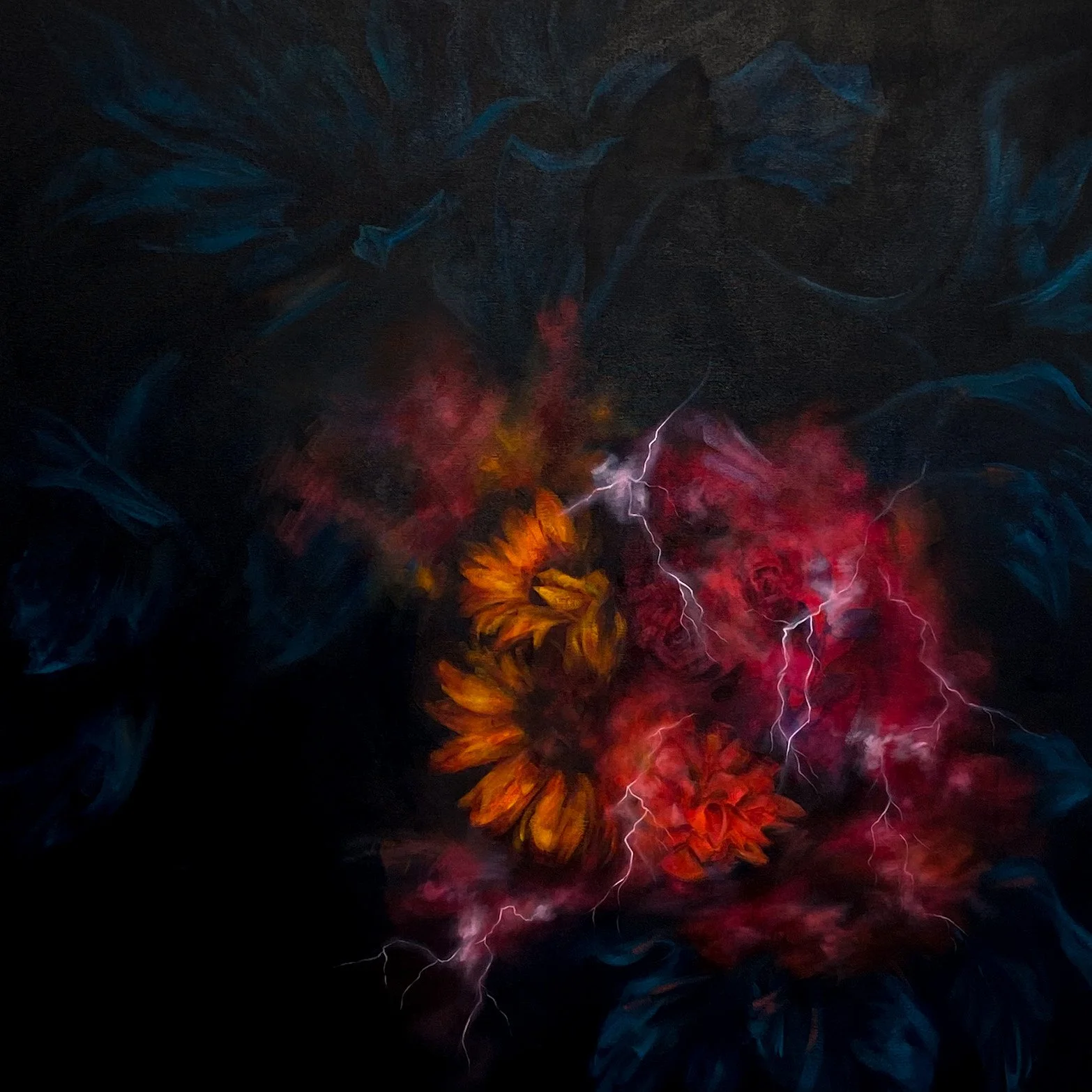 About — Hebe Hicks | Abstract Artist Creating Atmospheric Pieces for ...