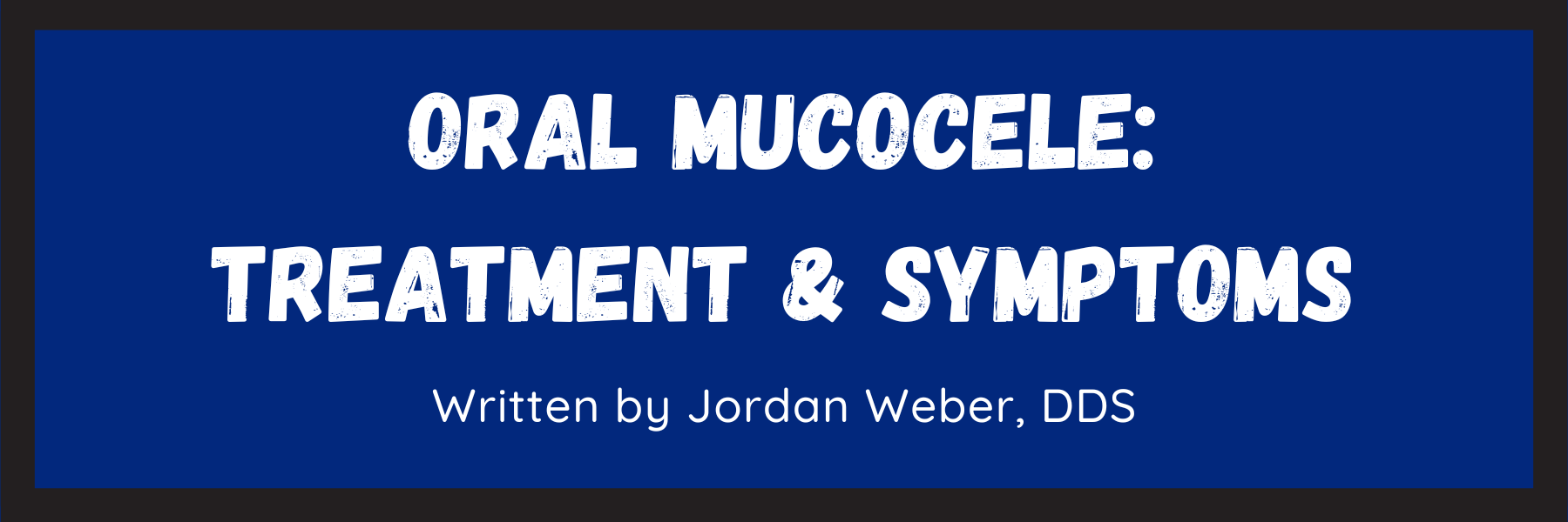 Oral Mucocele Treatment And Symptoms — Burlington Dental Center