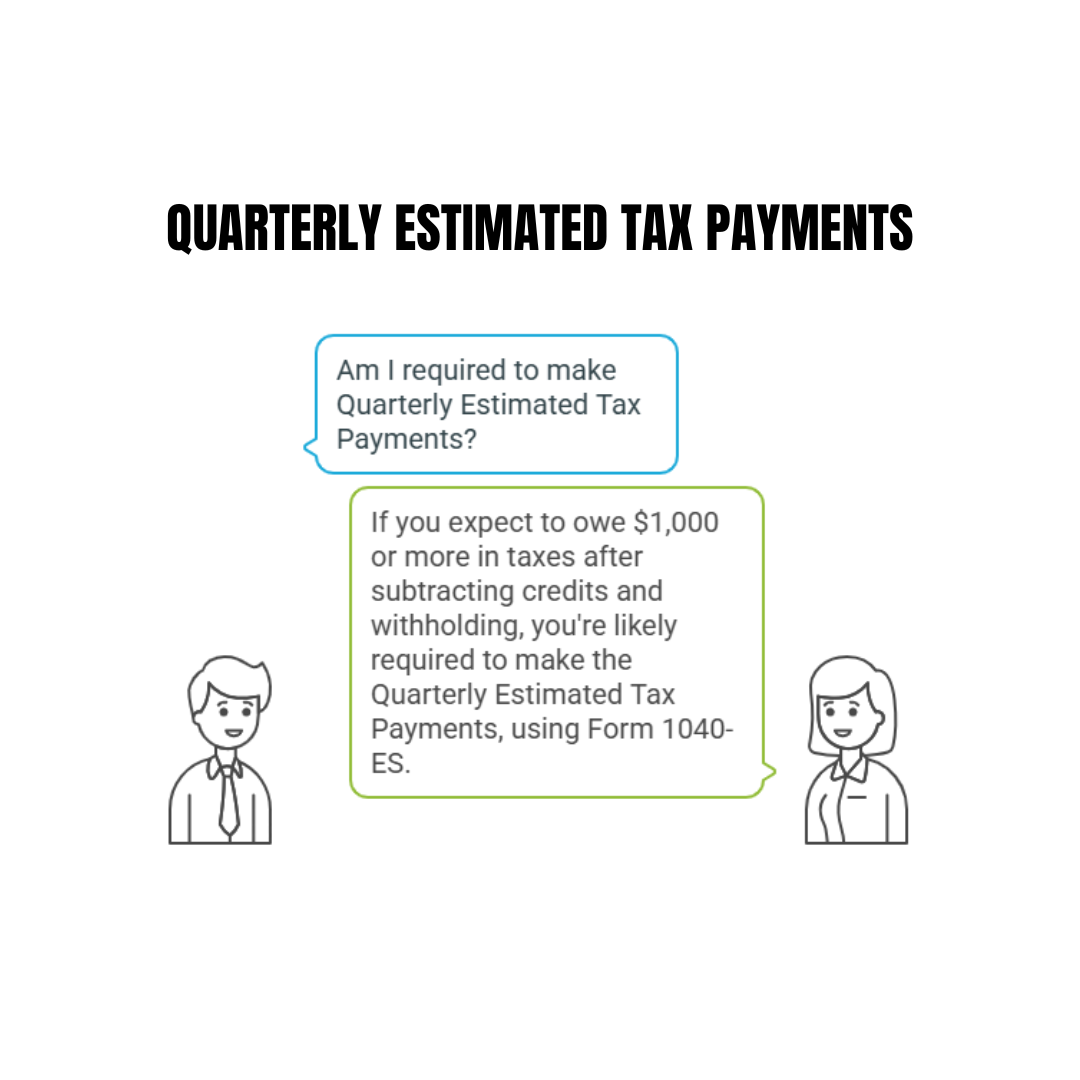 IRS 1040 ES Payments Guide, Quarterly Estimated Taxes — Semper Tax ...