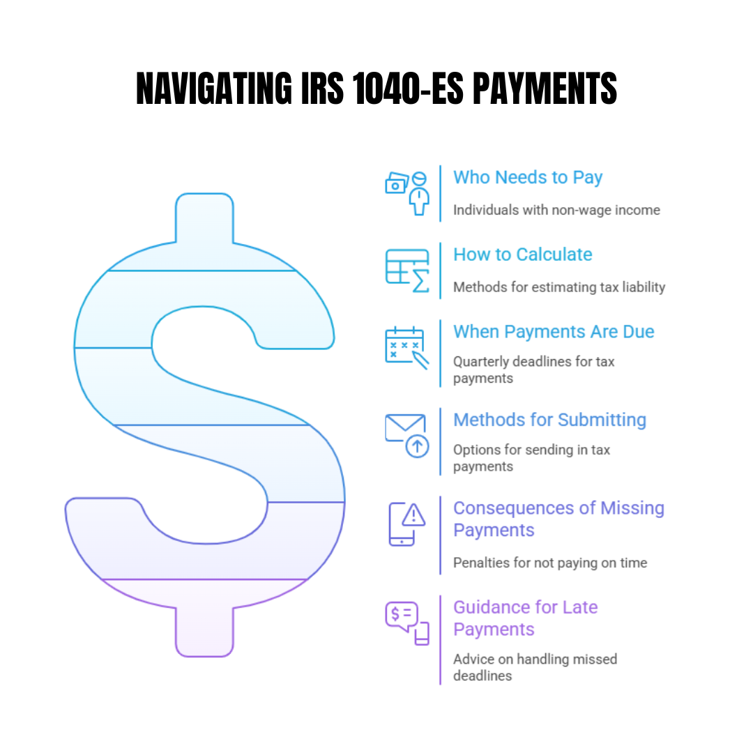 IRS 1040 ES Payments Guide, Quarterly Estimated Taxes — Semper Tax ...