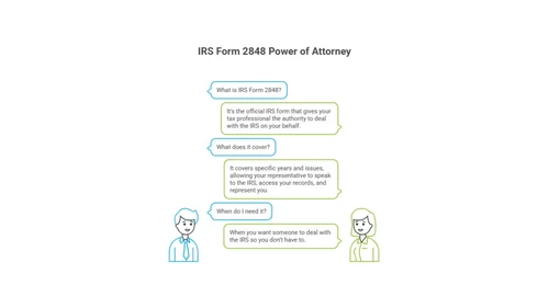 IRS Form 2848 Power of Attorney — Semper Tax Relief | IRS Tax Problems ...