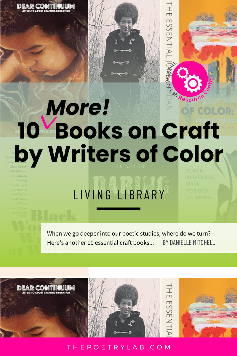 10 More Books on Craft by Writers of Color — The Poetry Lab